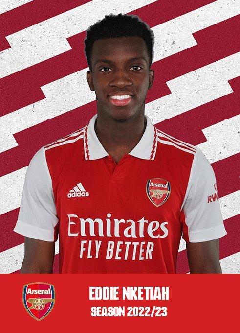 Arsenal 22/23 NKETIAH Headshot | Official Online Store