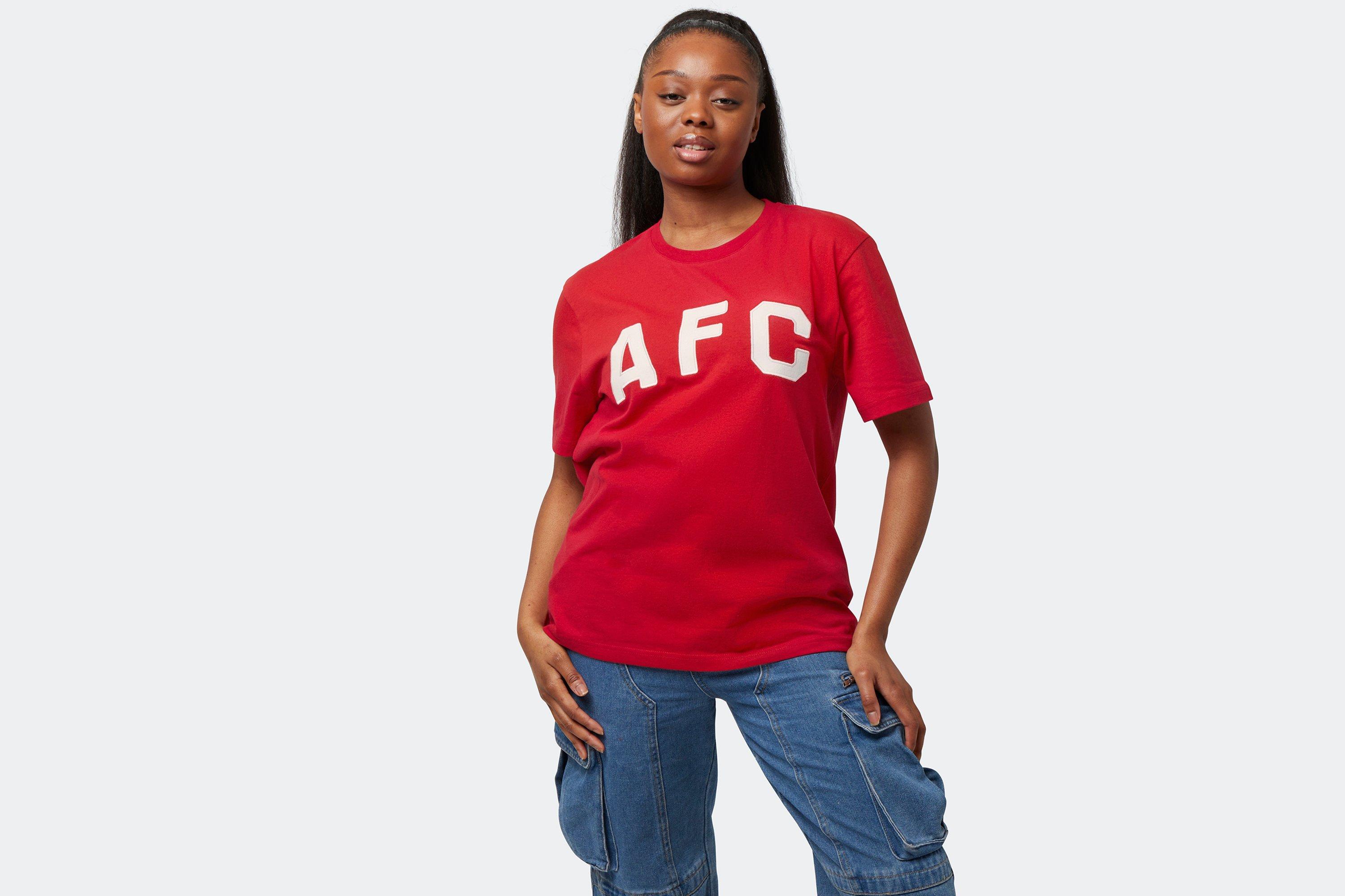 Arsenal Womens Red AFC T-Shirt | Official Online Store
