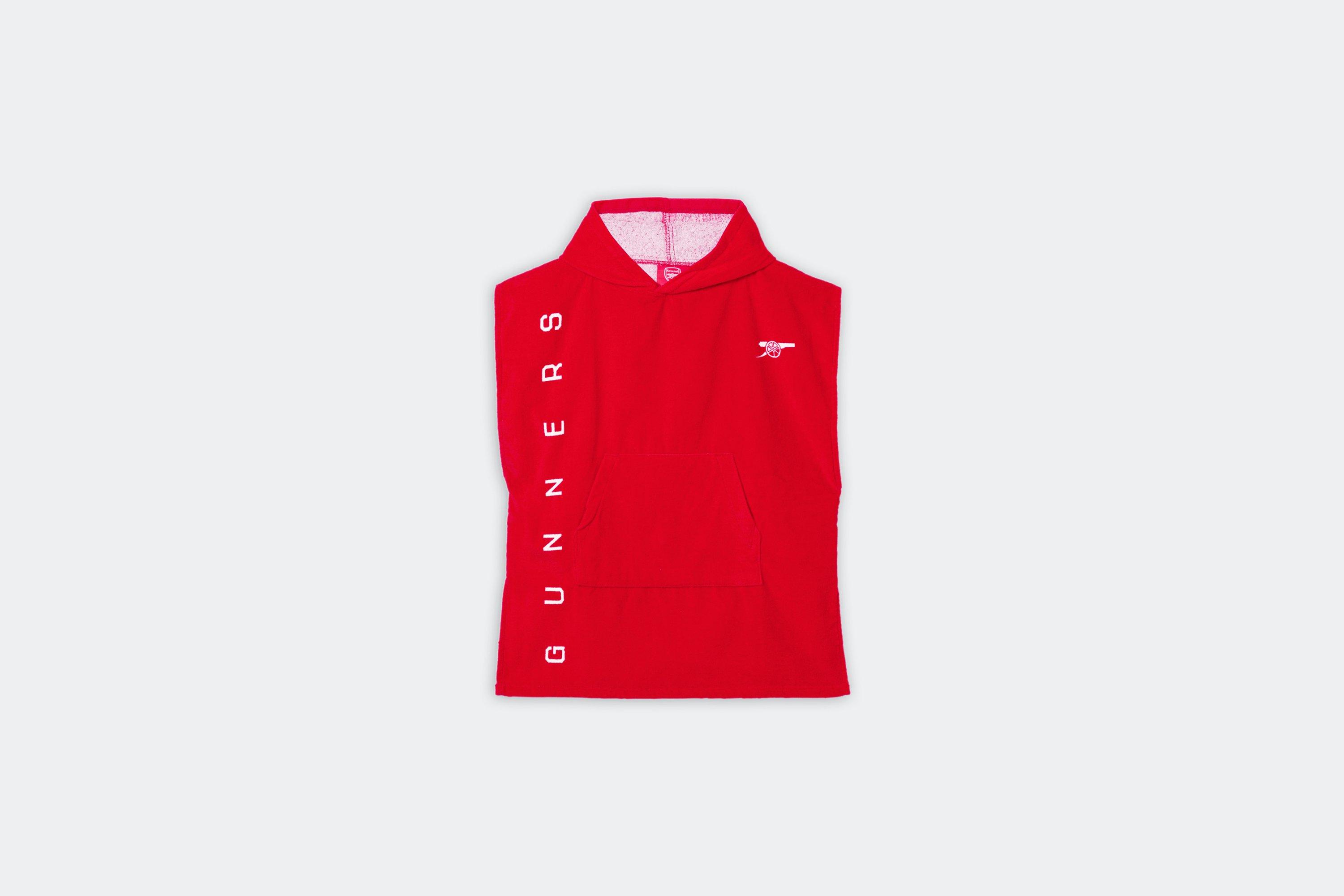 Arsenal Kids Red Towel Poncho | Official Online Store