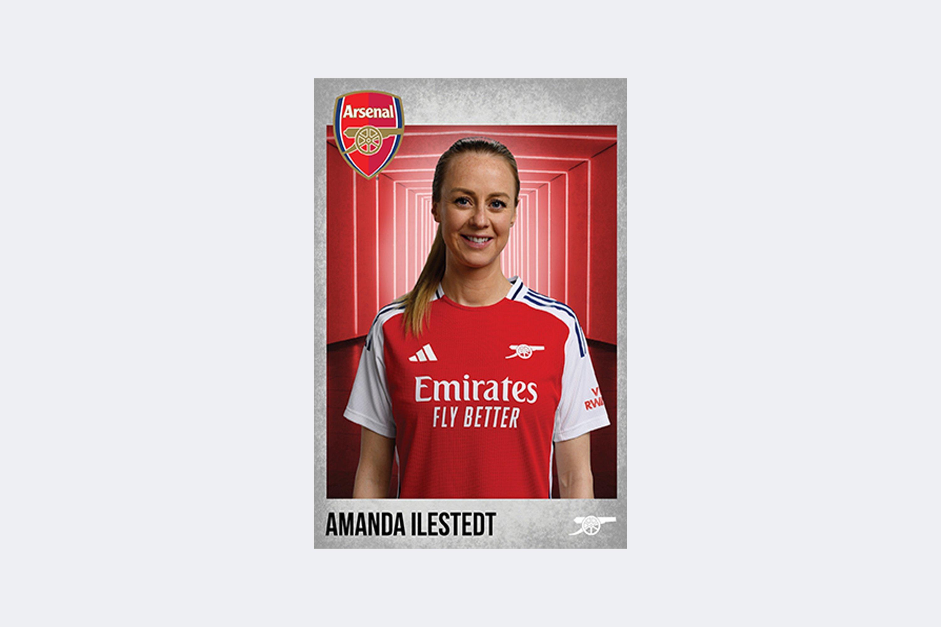 Arsenal 2024/25 Ilestedt Headshot | Official Online Store