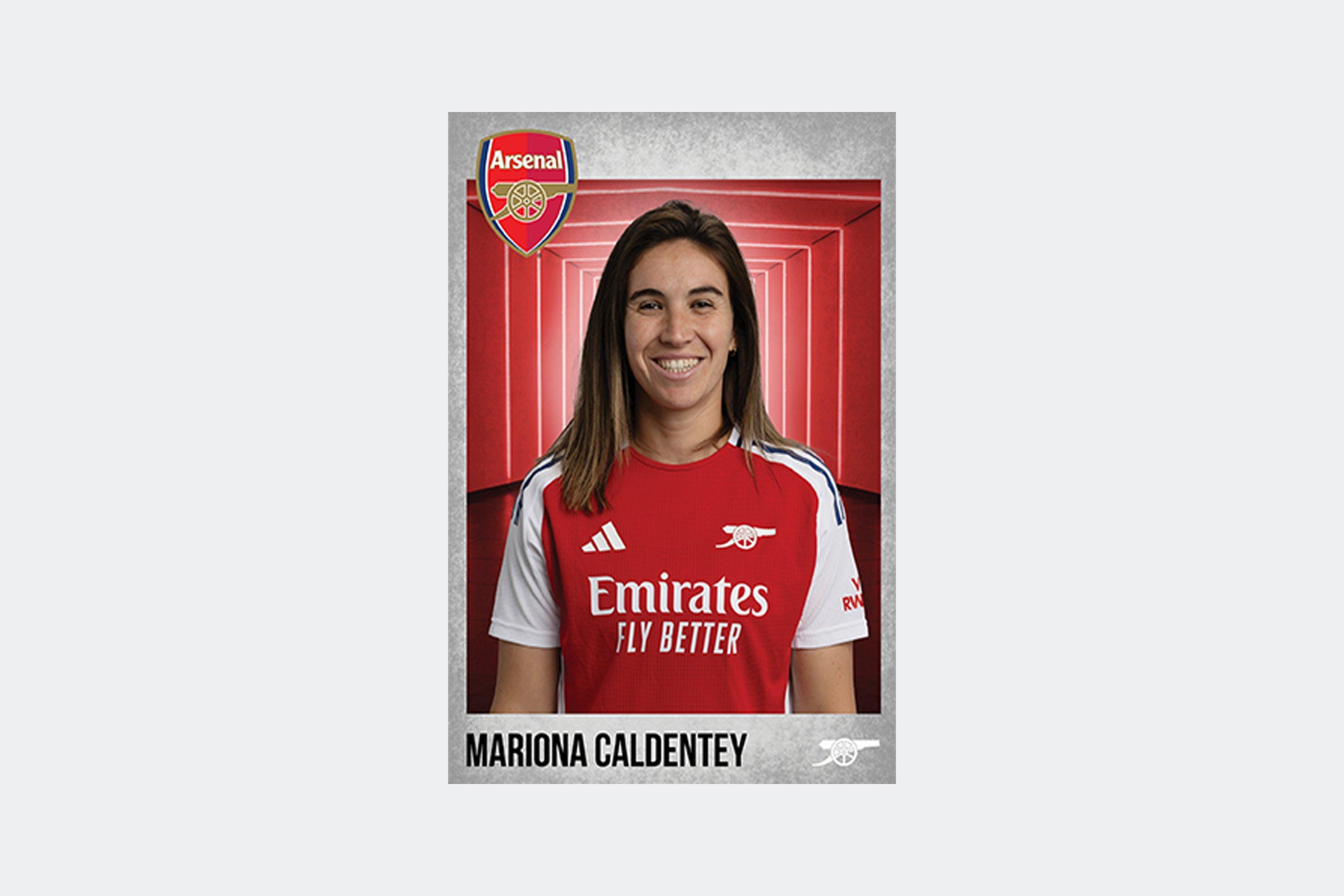 Arsenal 2024/25 Caldentey Headshot | Official Online Store