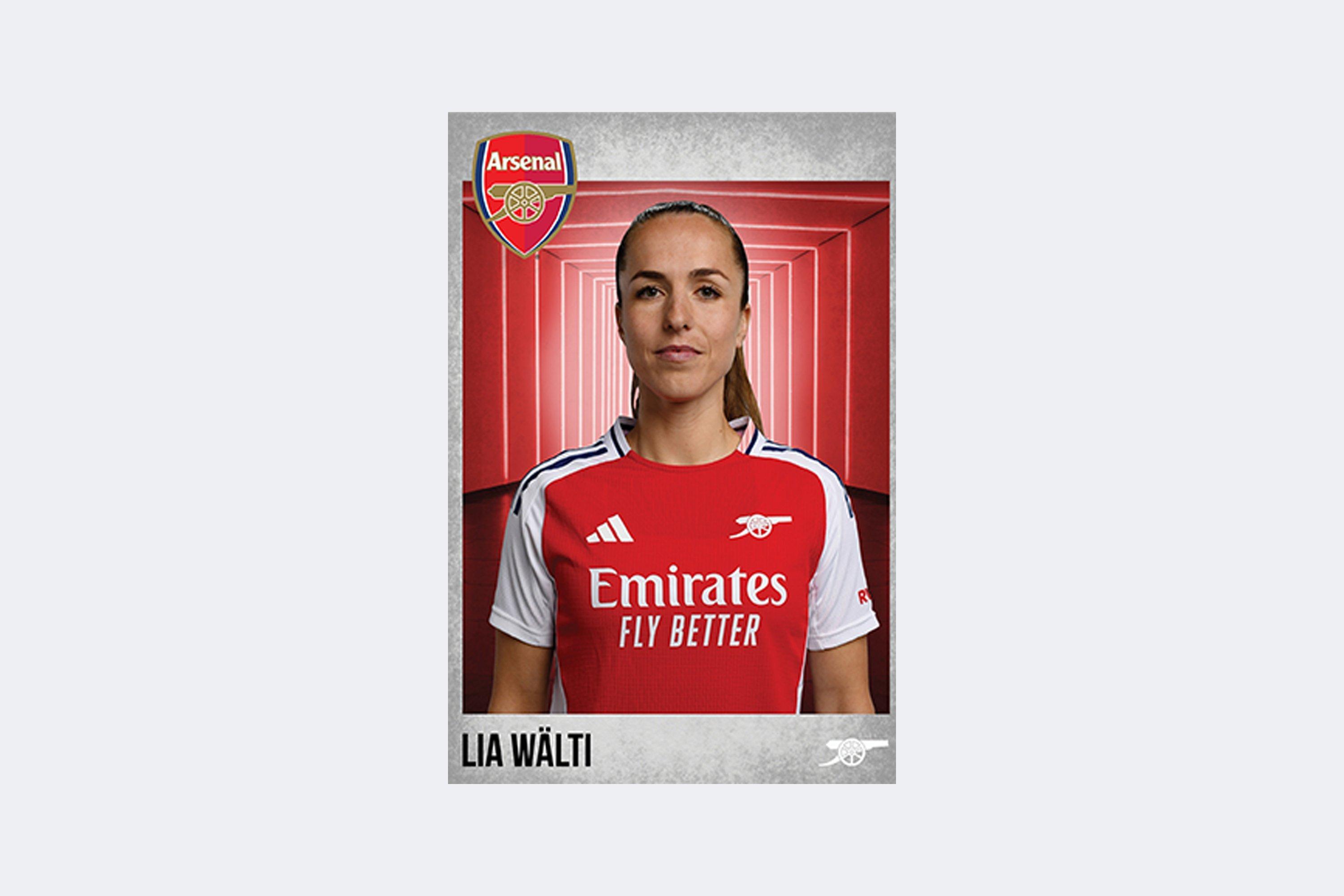 Arsenal 2024/25 Walti Headshot | Official Online Store