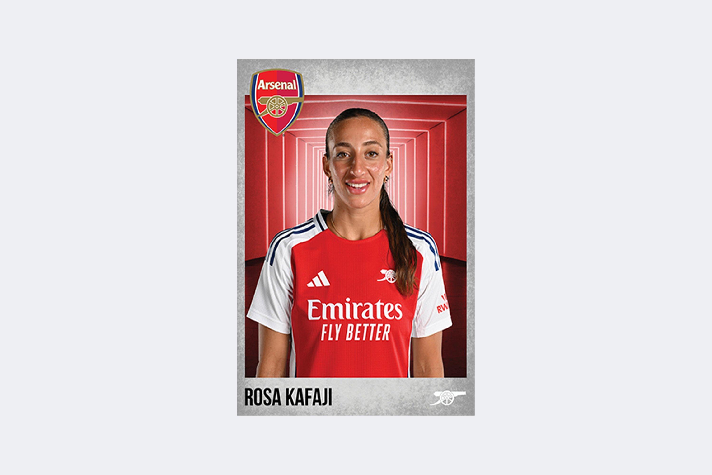 Arsenal 2024/25 Kafaji Headshot | Official Online Store