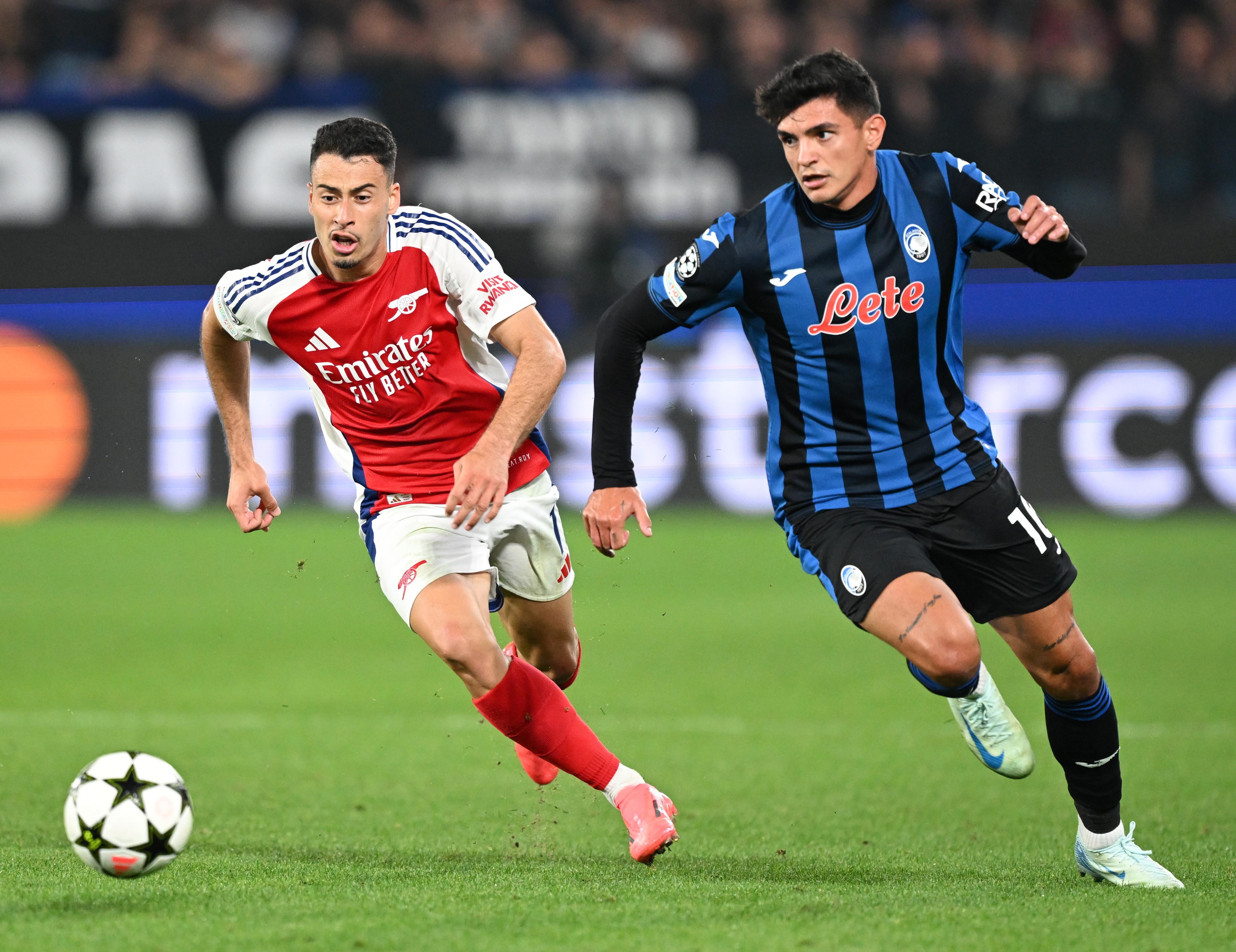 Arsenal Match Worn Shirt V Atalanta MARTINELLI | Official Online Store