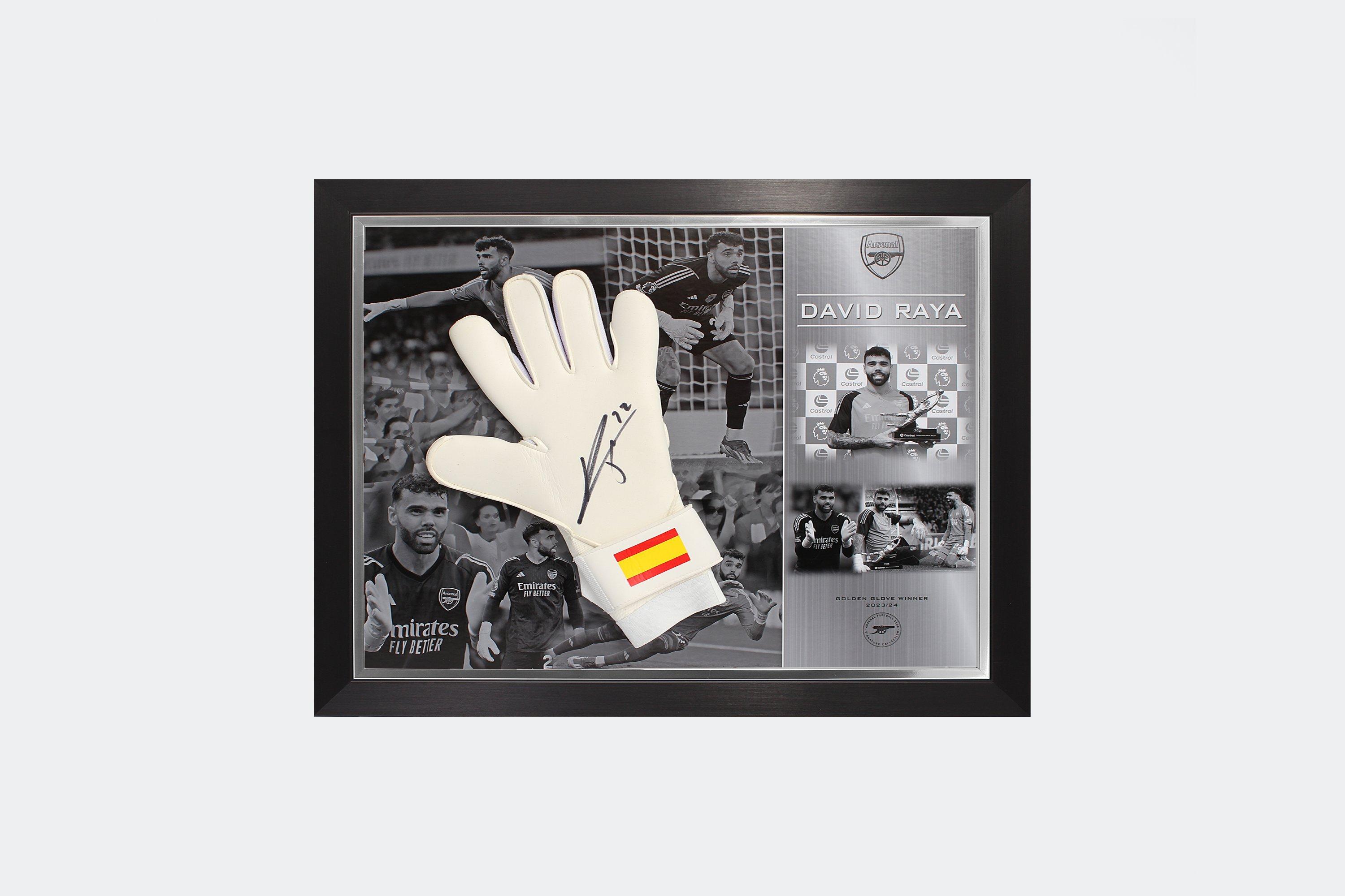 Arsenal Raya Signed Golden Glove Winner | Official Online Store