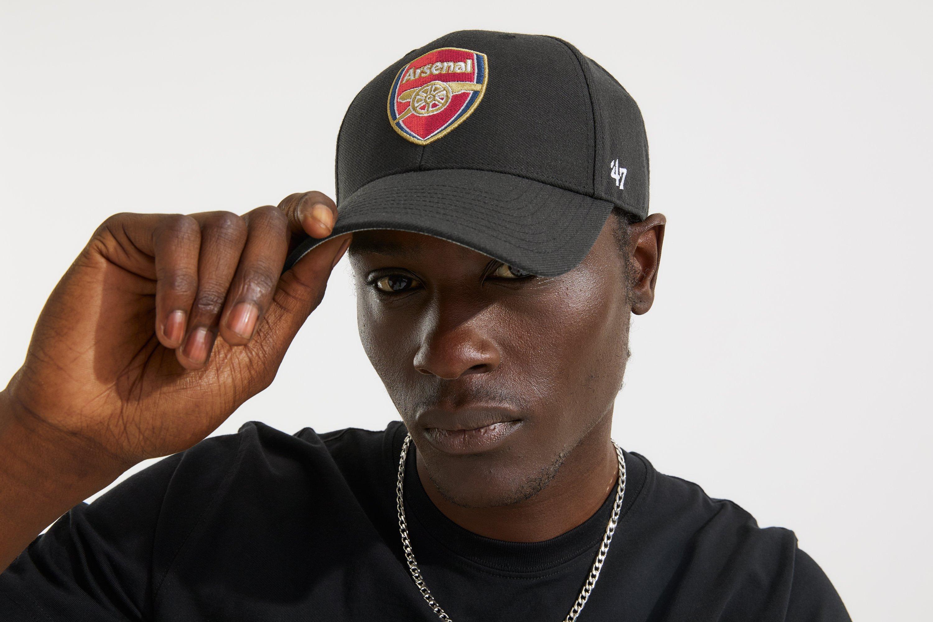 Arsenal 47 Black Crest Cap | Official Online Store