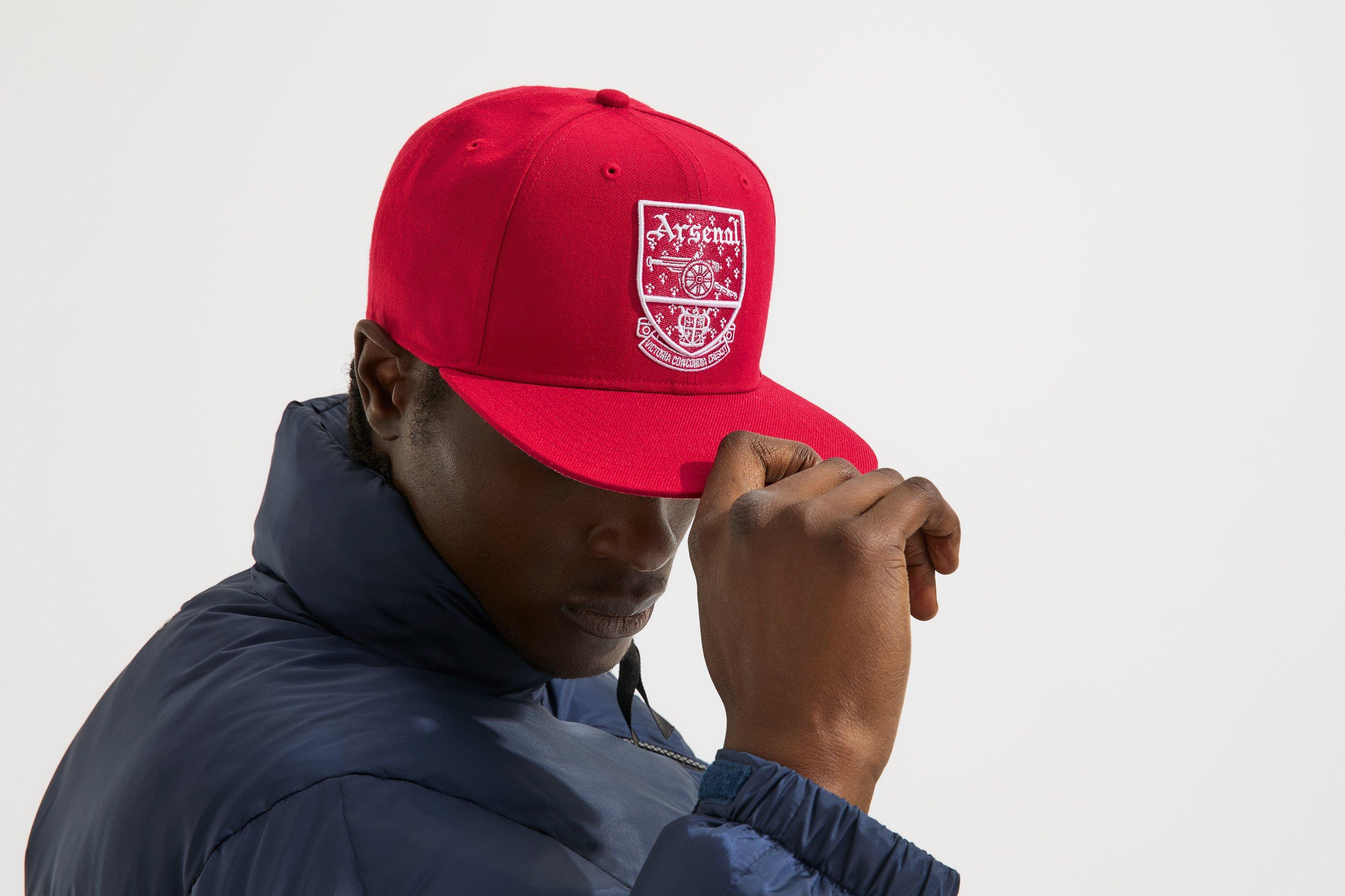 Arsenal 47 Red Snapback Concordia Crest Cap | Official Online Store
