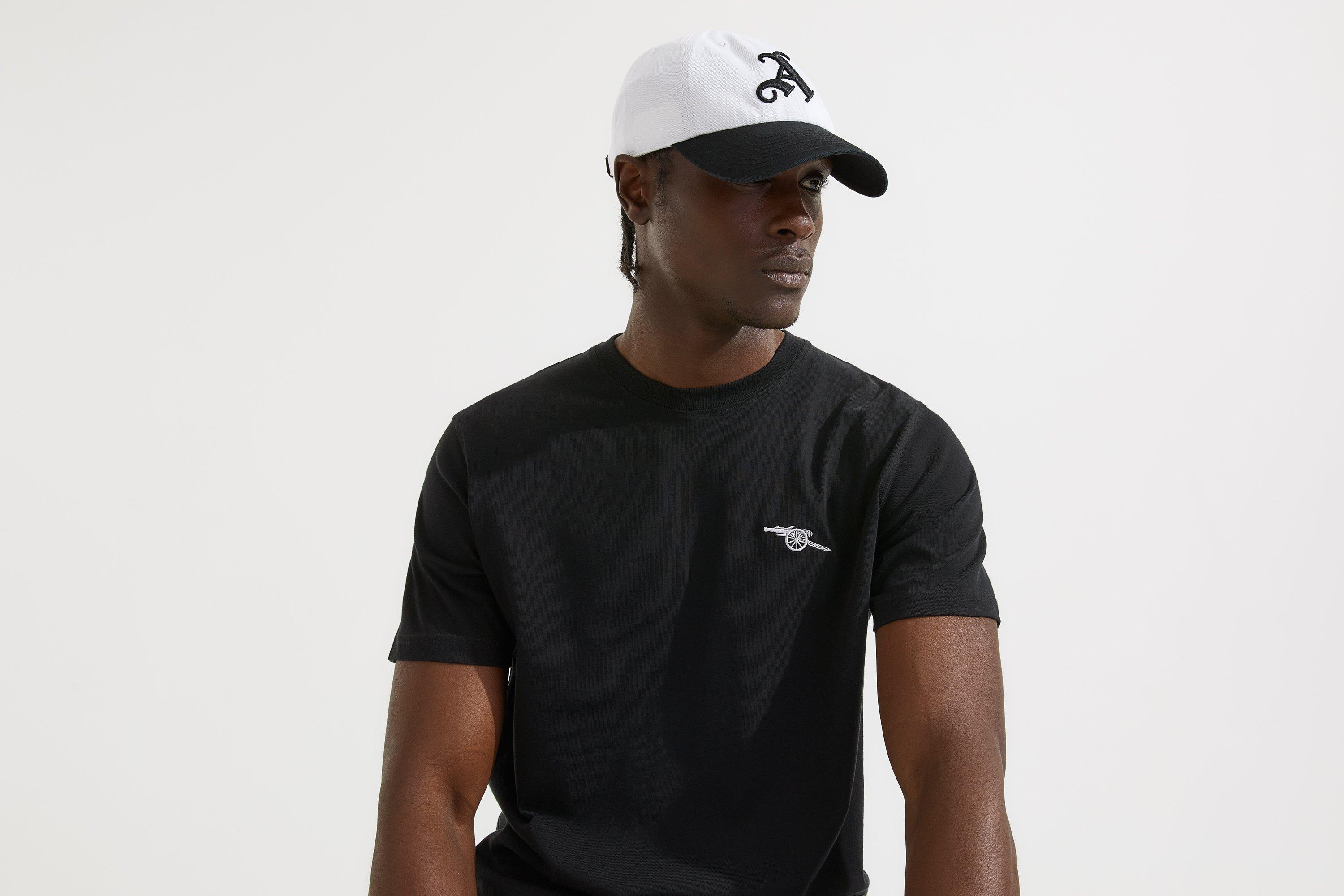 Arsenal 47 Two-Tone Black and White Gothic A Cap | Official Online Store