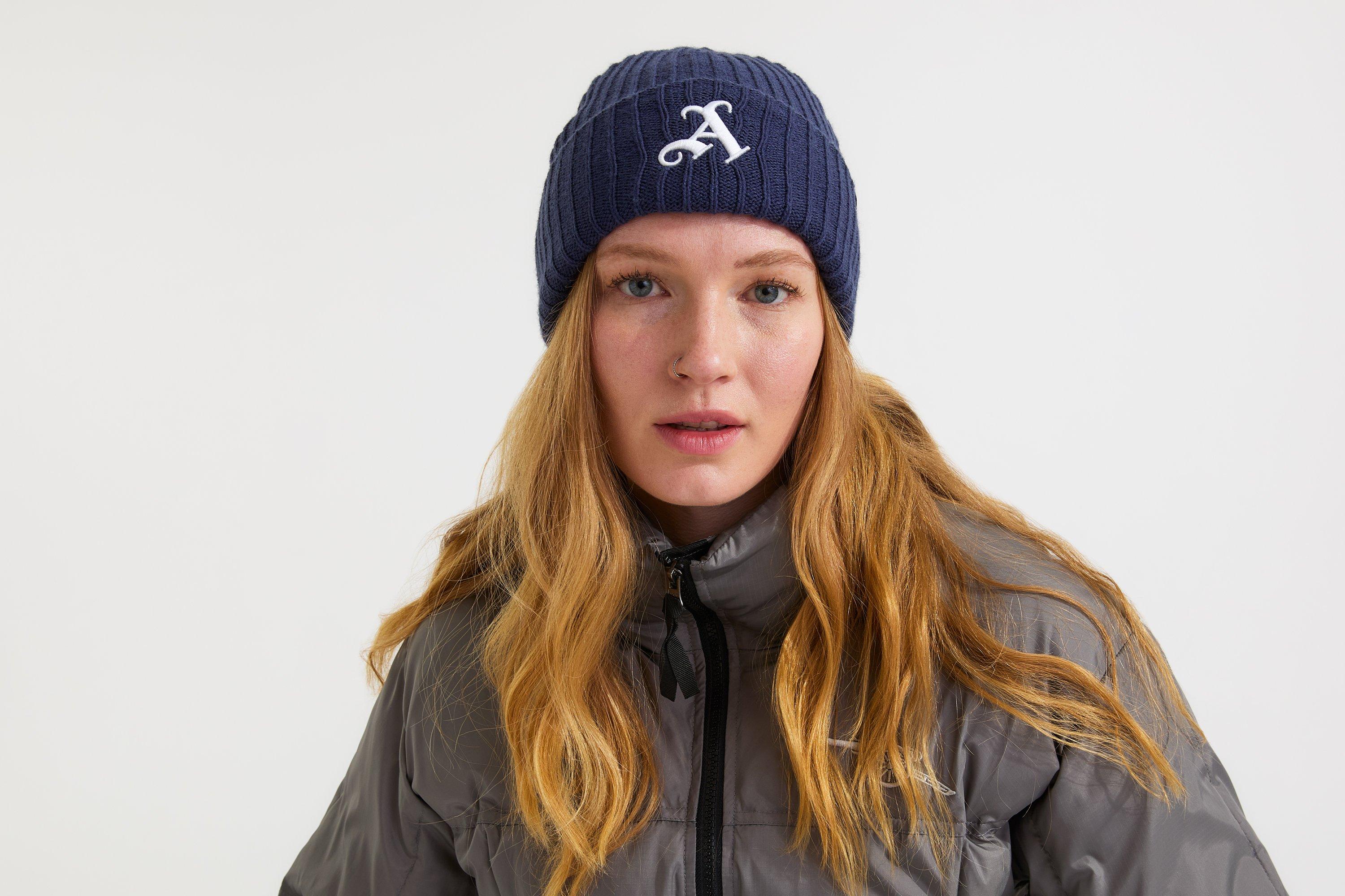 Arsenal 47 Navy Gothic A Beanie | Official Online Store