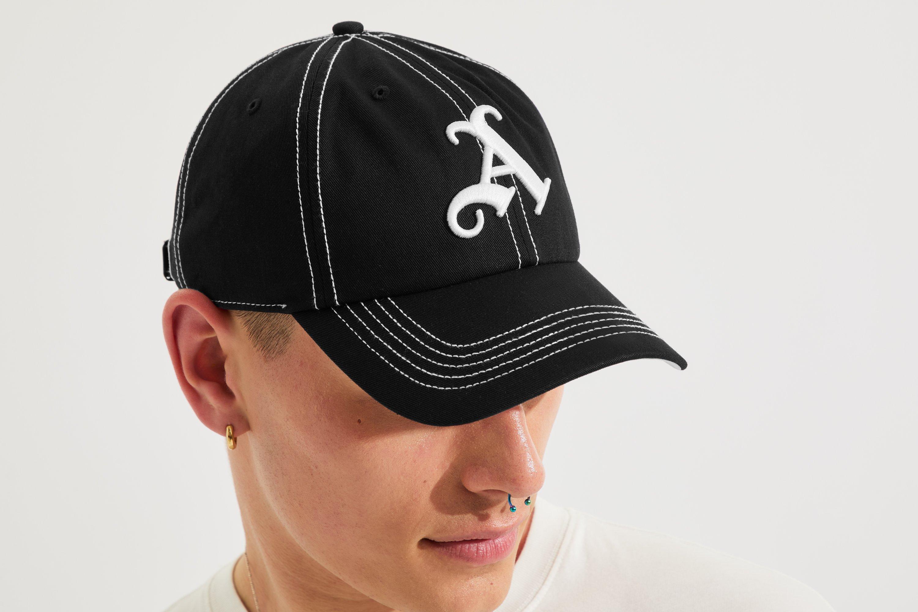 Arsenal 47 Black Gothic A Contrast Stitch Cap | Official Online Store
