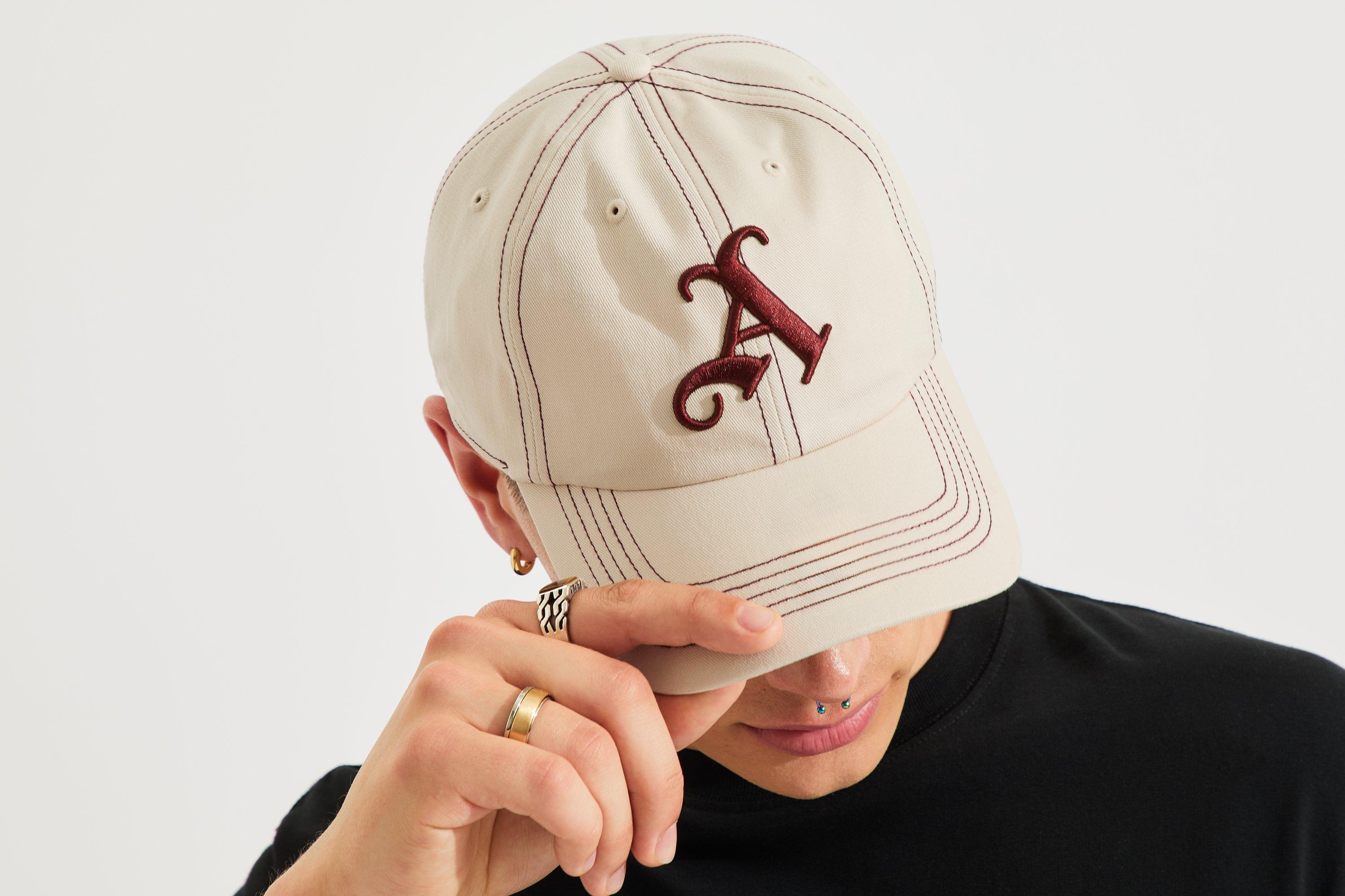 Arsenal 47 Beige Gothic A Contrast Stitch Cap | Official Online Store