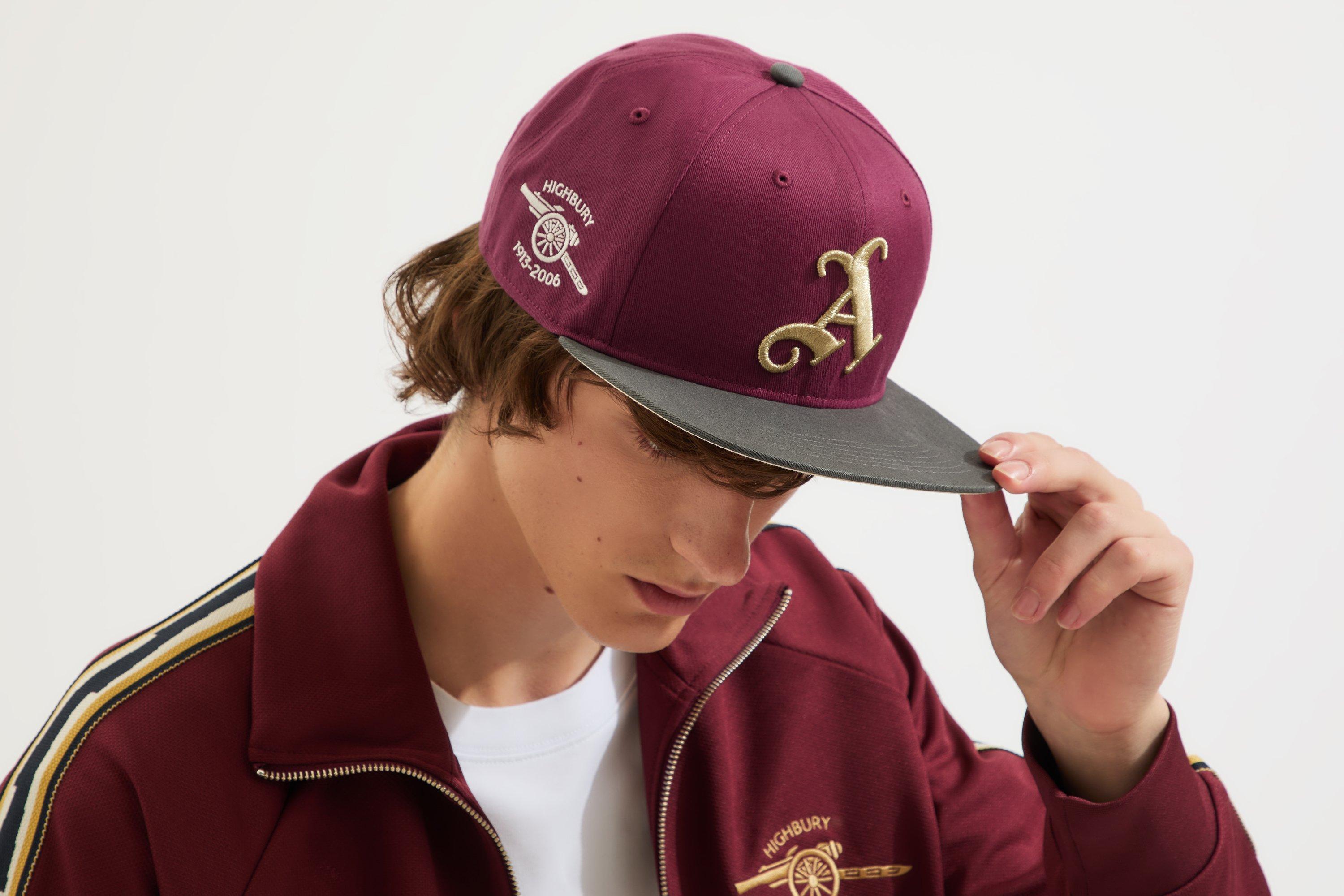 Arsenal 47 Burgundy Gothic A Captain Cap | Official Online Store
