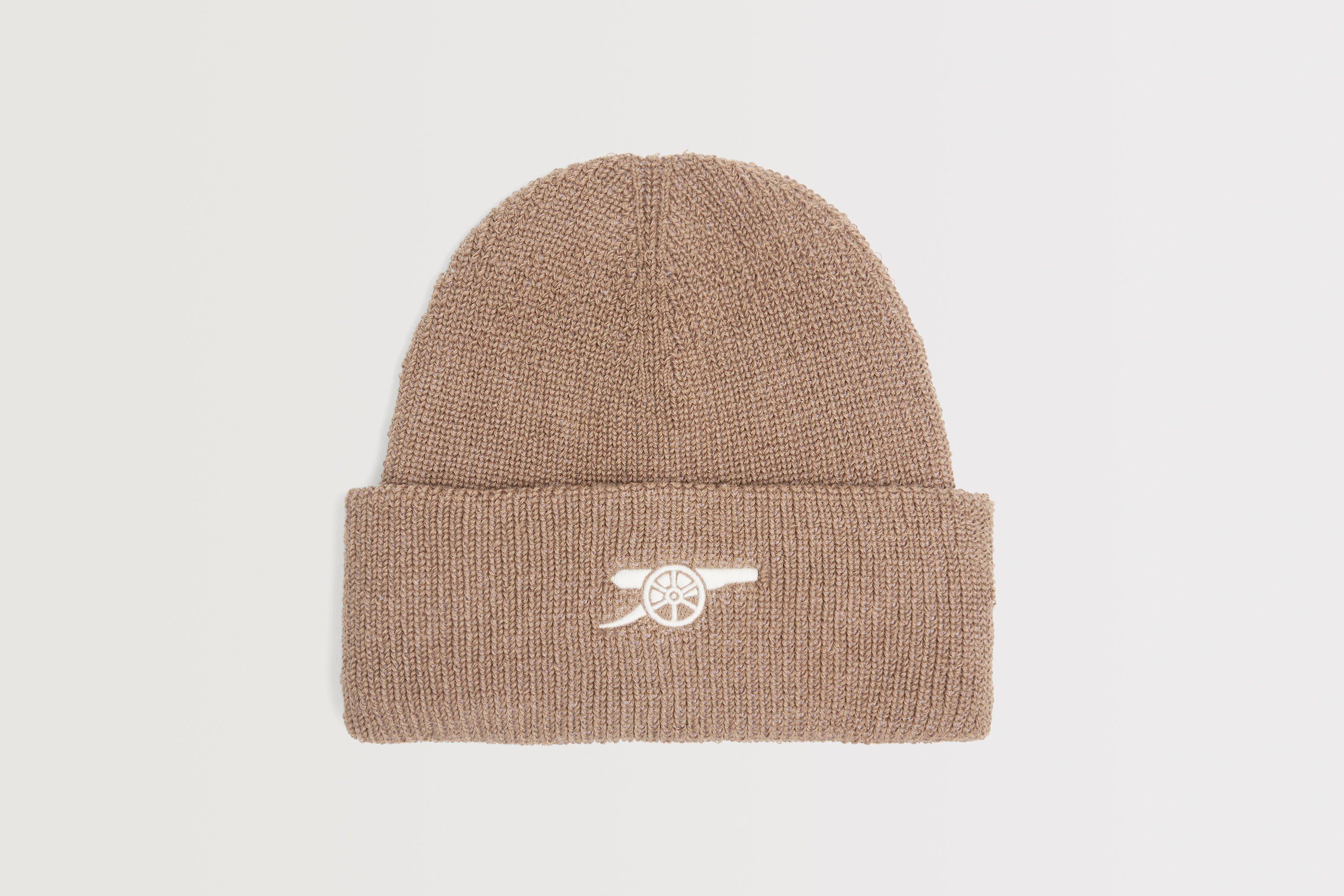 Arsenal 47 Beige Cuff Knit Beanie | Official Online Store