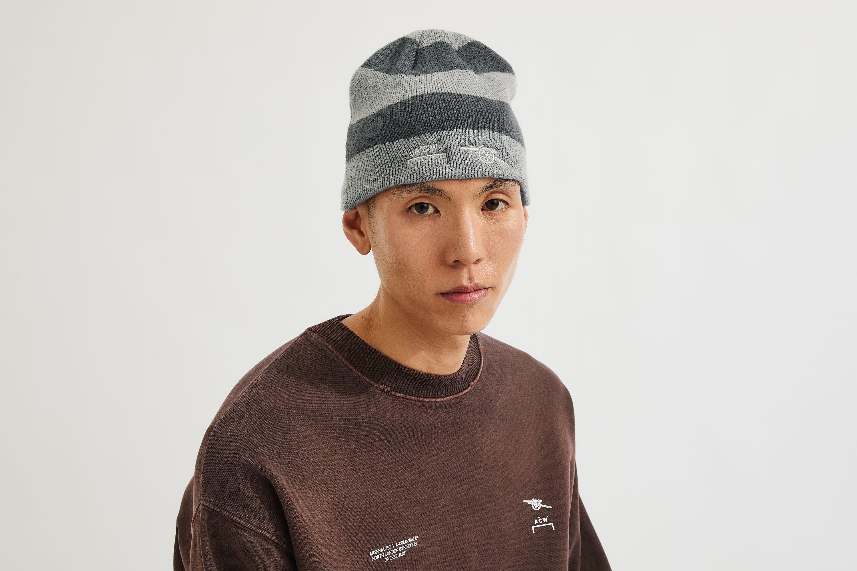 Arsenal x A-Cold-Wall Gillespie Grey Beanie | Official Online Store