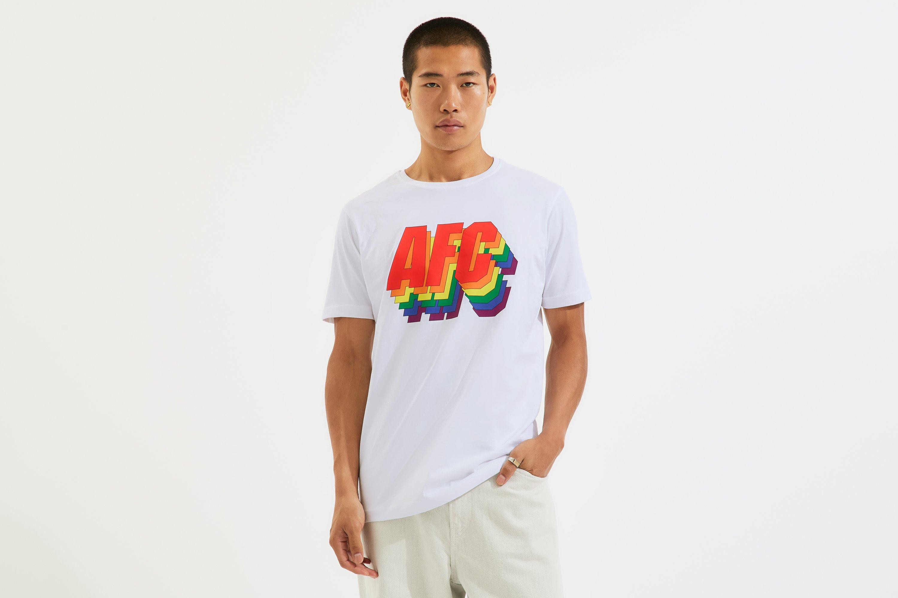Arsenal Pride T-Shirt in White | Official Online Store