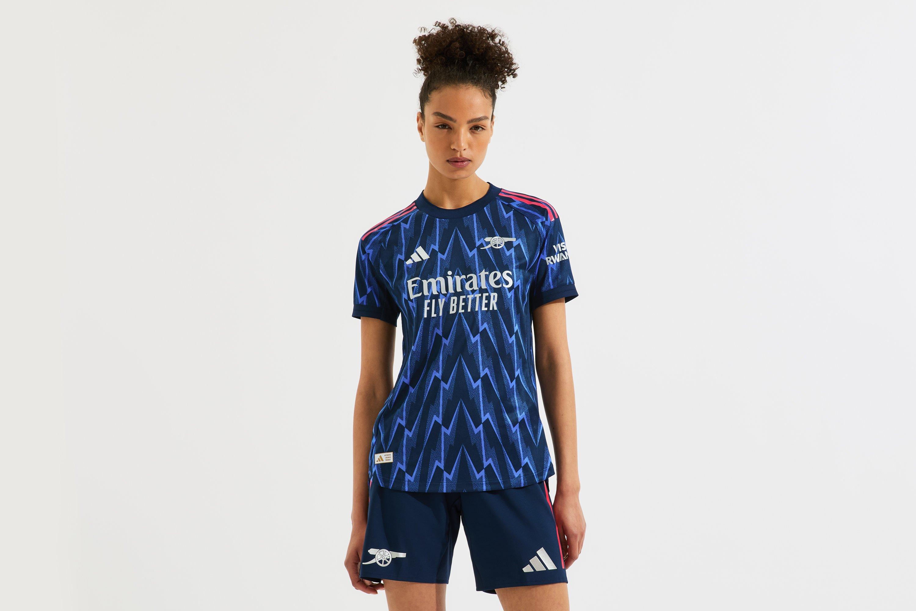 Arsenal adidas Womens 25/26 Authentic Away Shirt | Official Online Store