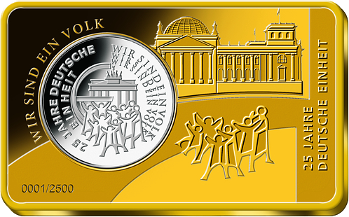 25 Euro Münze aus Silber | MDM Deutsche Münze