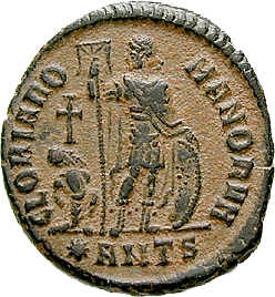 Bronze Theodosius I., Arcadius, Honorius | MDM Deutsche Münze