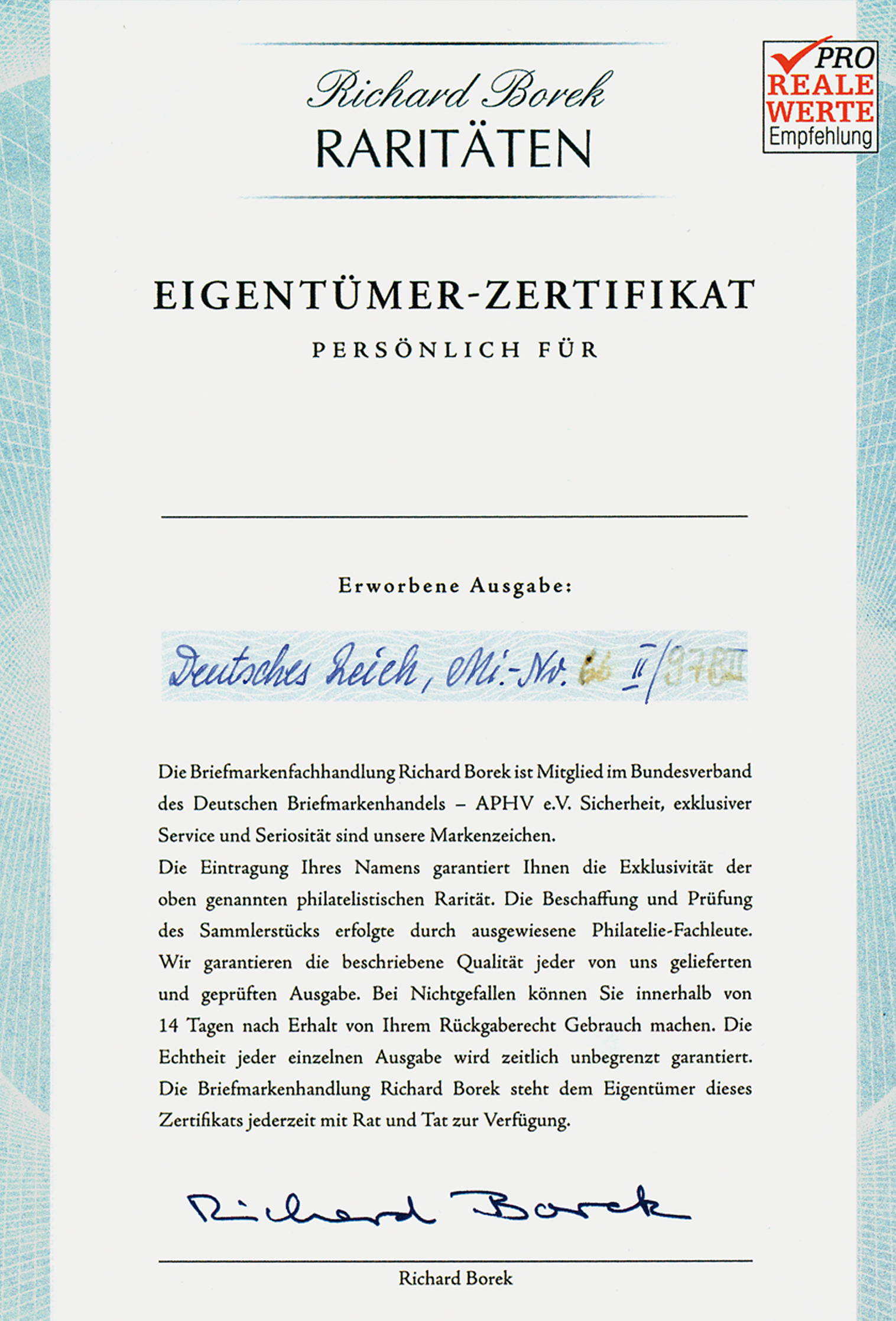 Briefmarke zur Reichsgründungsgedenkfeier - borek.de