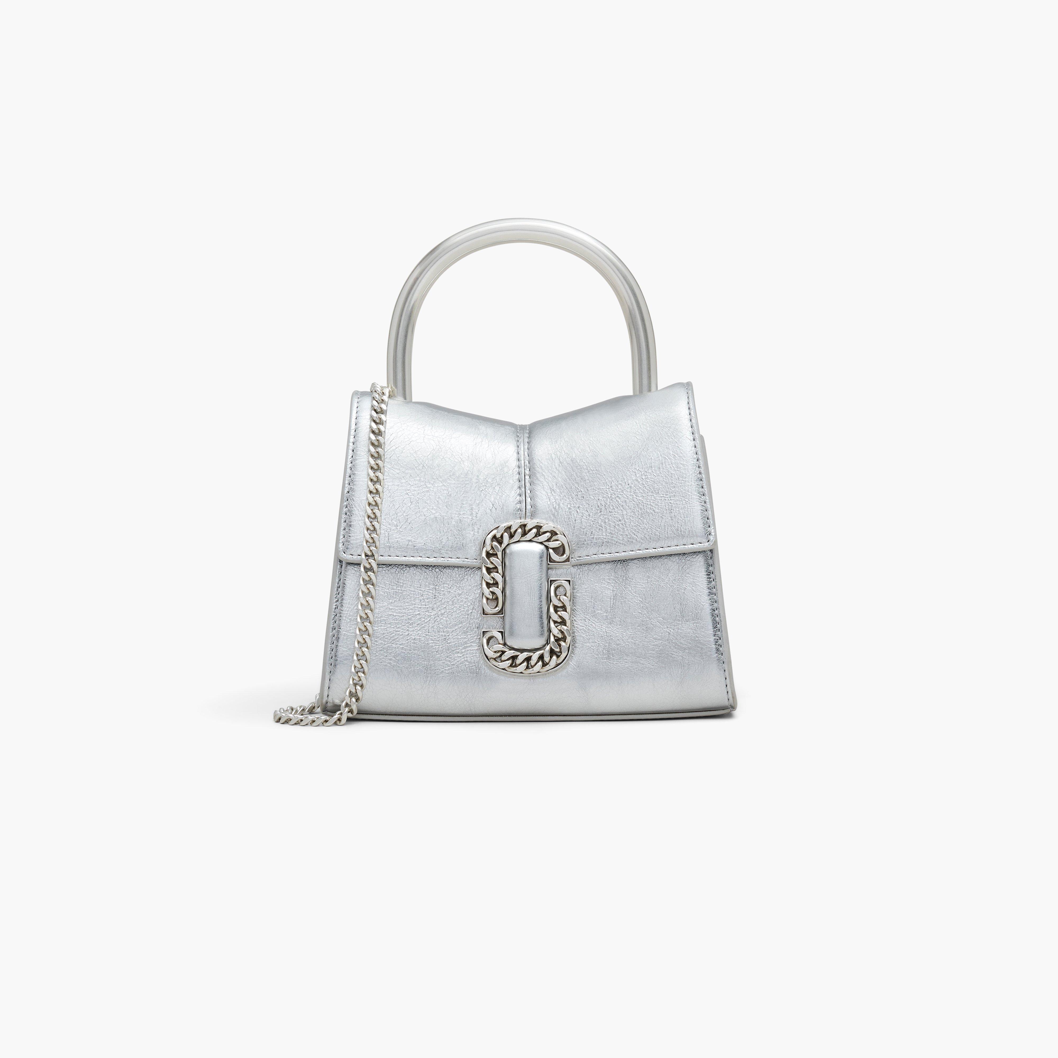 The Metallic St. Marc Mini Top Handle | Marc Jacobs | Site Officiel