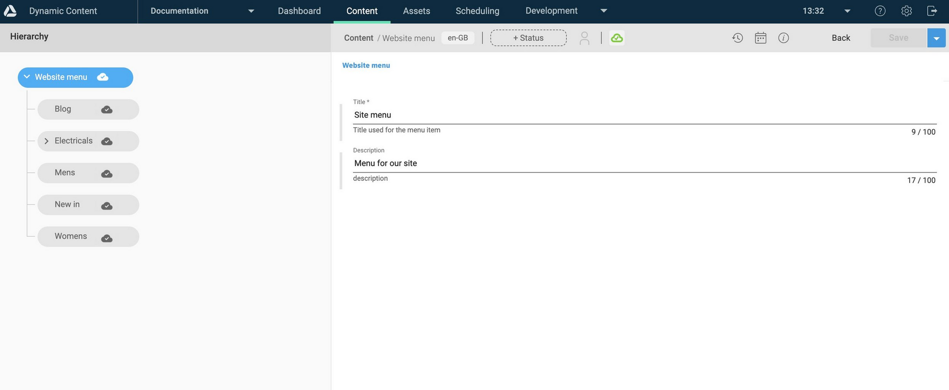 Working with hierarchies | Amplience Developer Portal