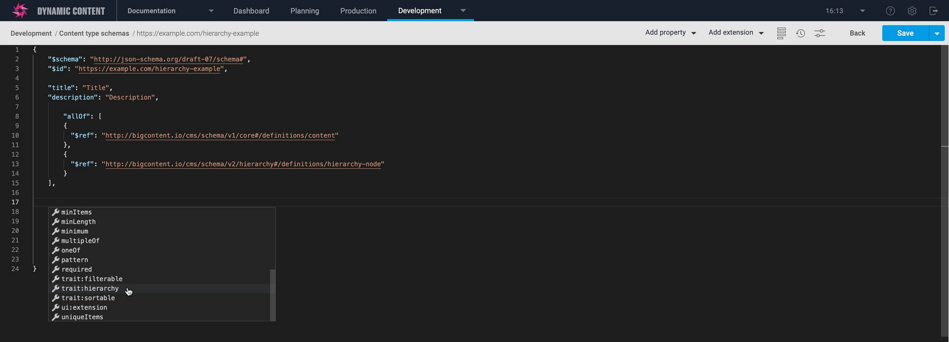Hierarchies | Amplience Developer Portal