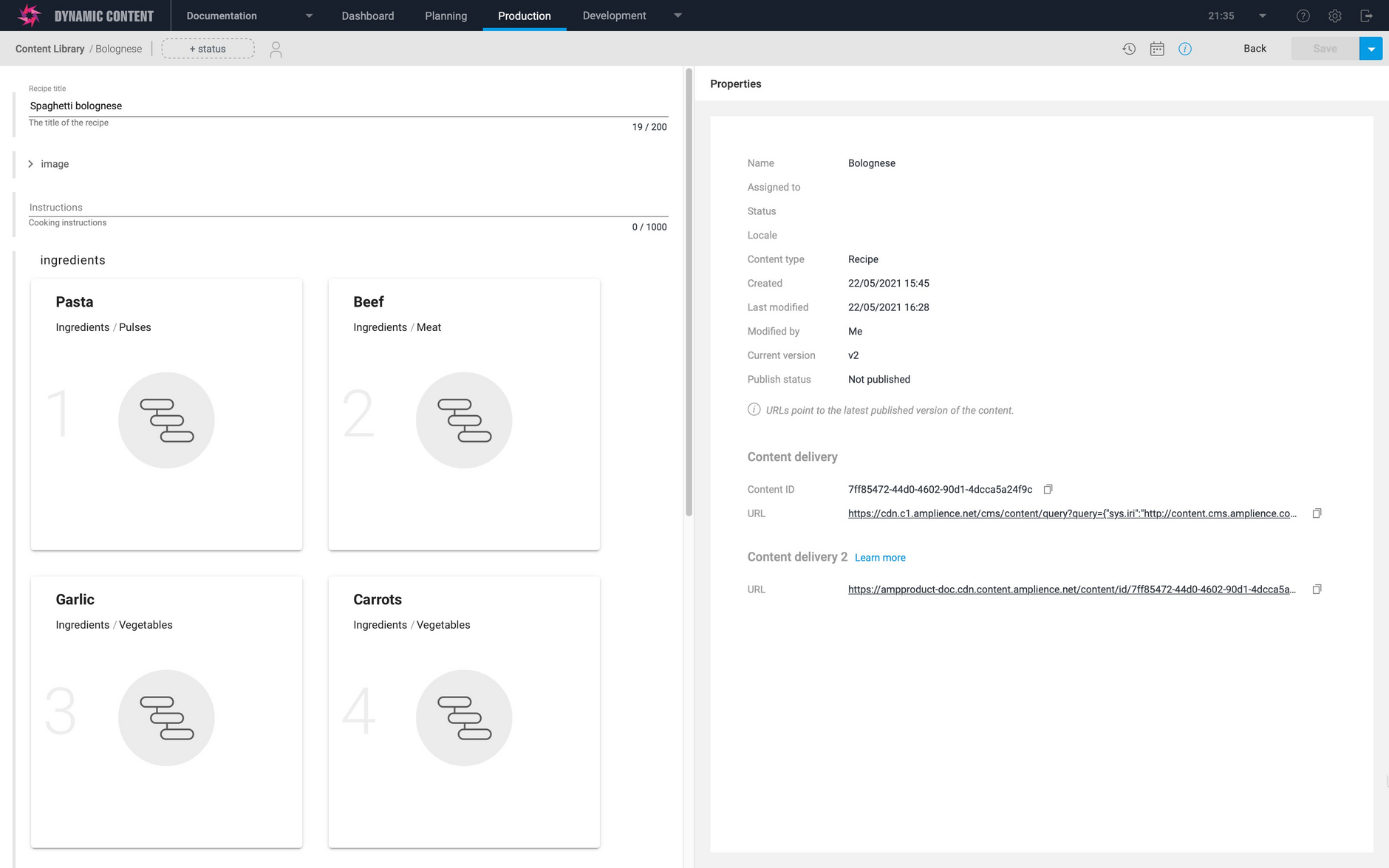 Hierarchies | Amplience Developer Portal