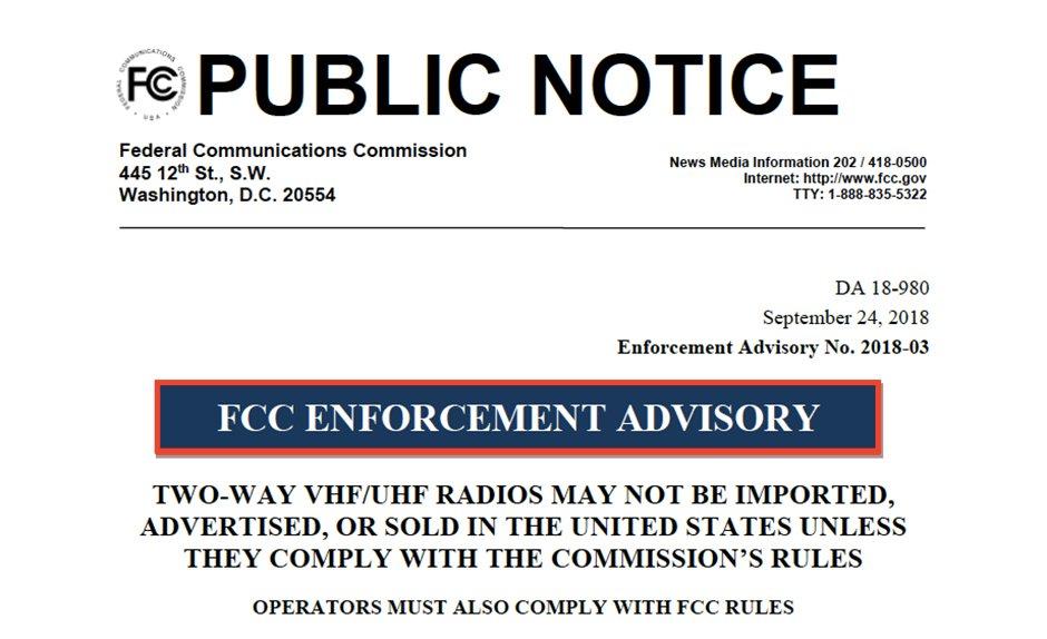 Two-Way Radios and Black Suburbans: Learn the New FCC Rules or Get Bopped