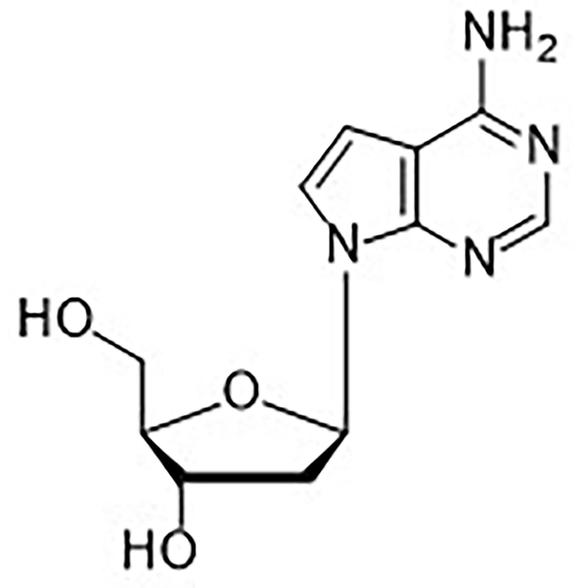 7-Deaza-2'-deoxyadenosine (2'-Deoxytubercidin), 1 g, Glass Screw-Top ...