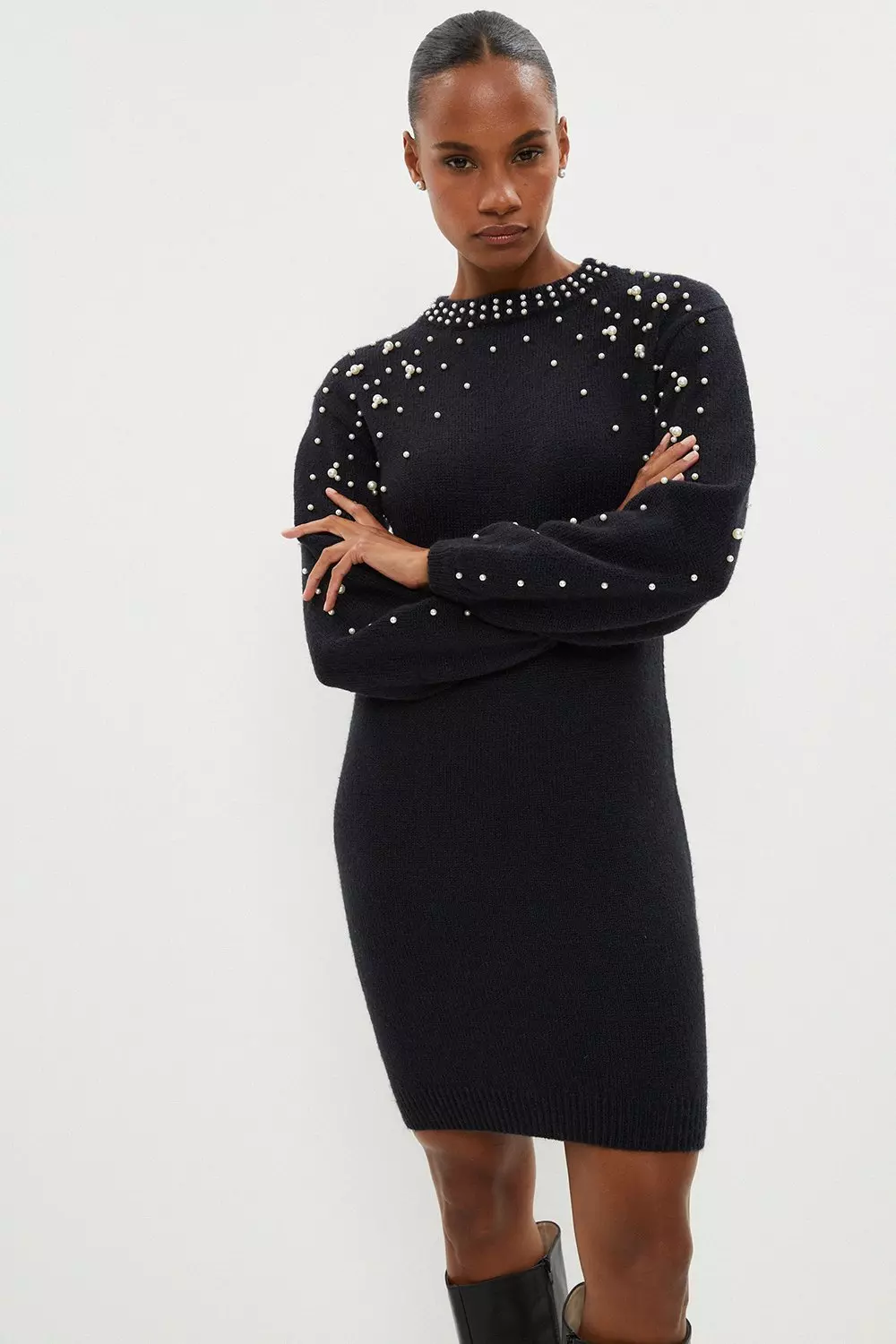 Black Jumper Dress