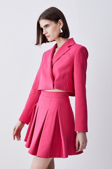 Pleated Mini Skirts Karen Millen Uk