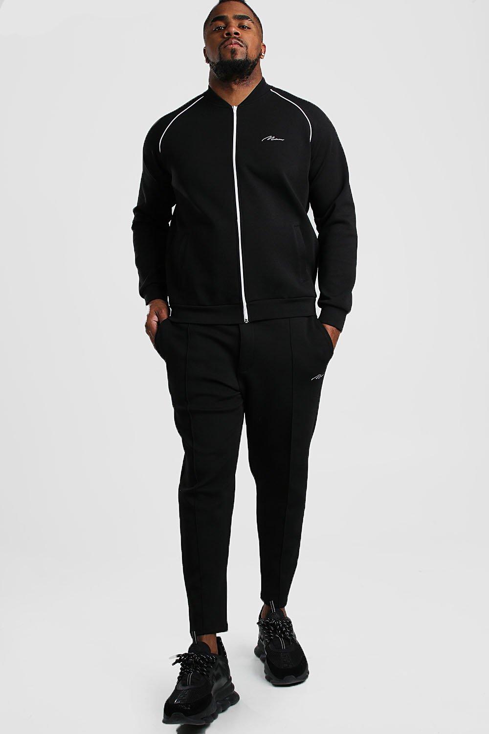 Big And Tall Tracksuits Boohoo Uk