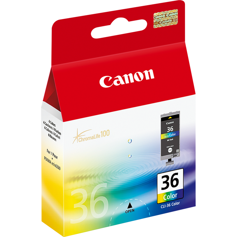 Pen Drive 256 GB CARTUCHO COMPATIBLE CANON CLI-36 TRICOLOR Canva Pro
