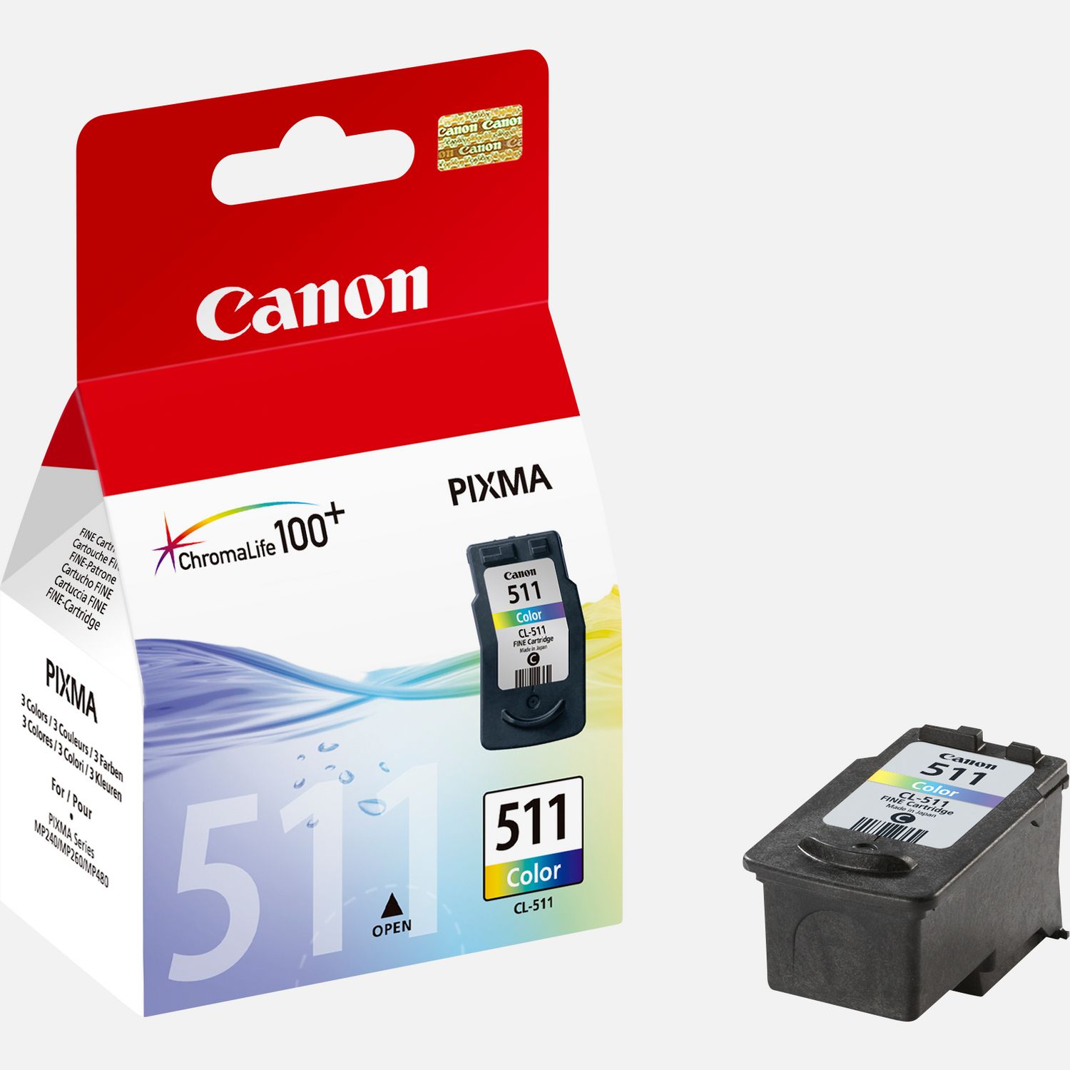 Canon CL-511 C/M/Y Colour Ink Cartridge — Canon Sweden Store