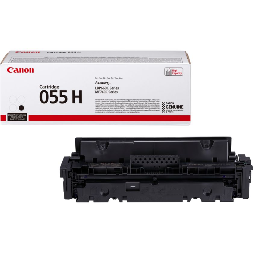 Canon 055 H High Yield Toner Cartridge Black