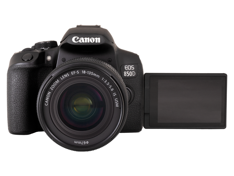 Comprar Cámara Canon EOS 850D + objetivo EF-S 18-55mm f/4-5.6 IS STM ...