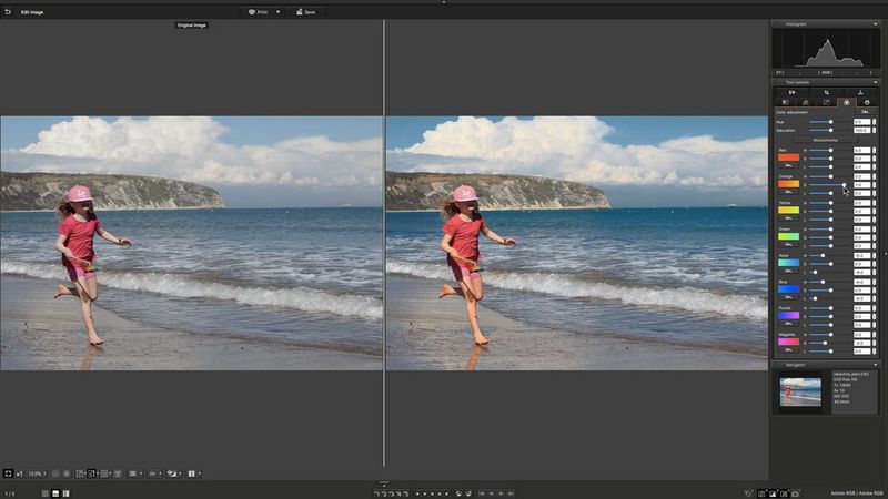 Pro photo editing store