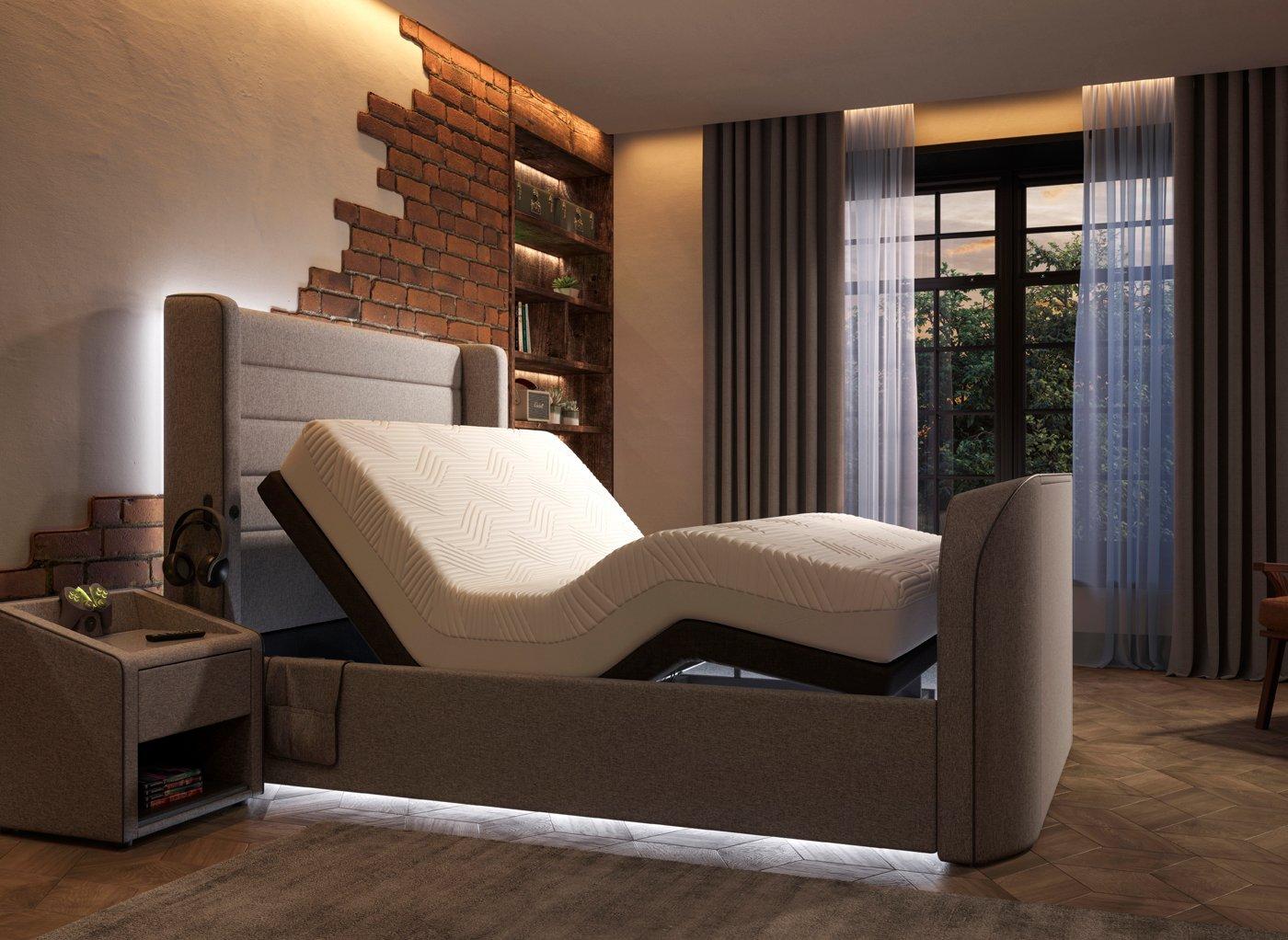 Drift Gaming Sleepmotion Adjustable TV Bed Frame Dreams
