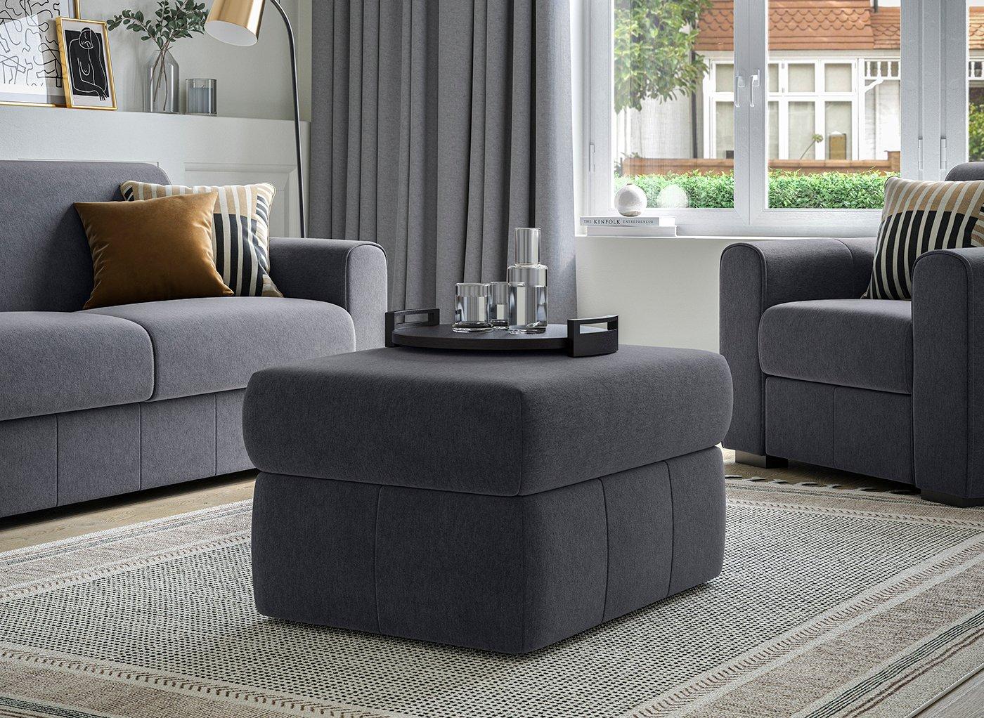 Verona Ottoman Footstool | Dreams