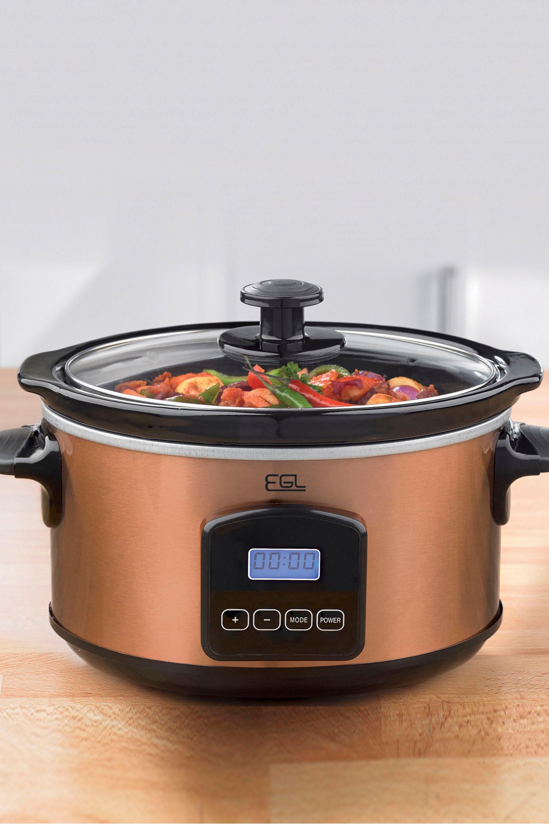 EGL Copper Coloured Slow Cooker | Studio