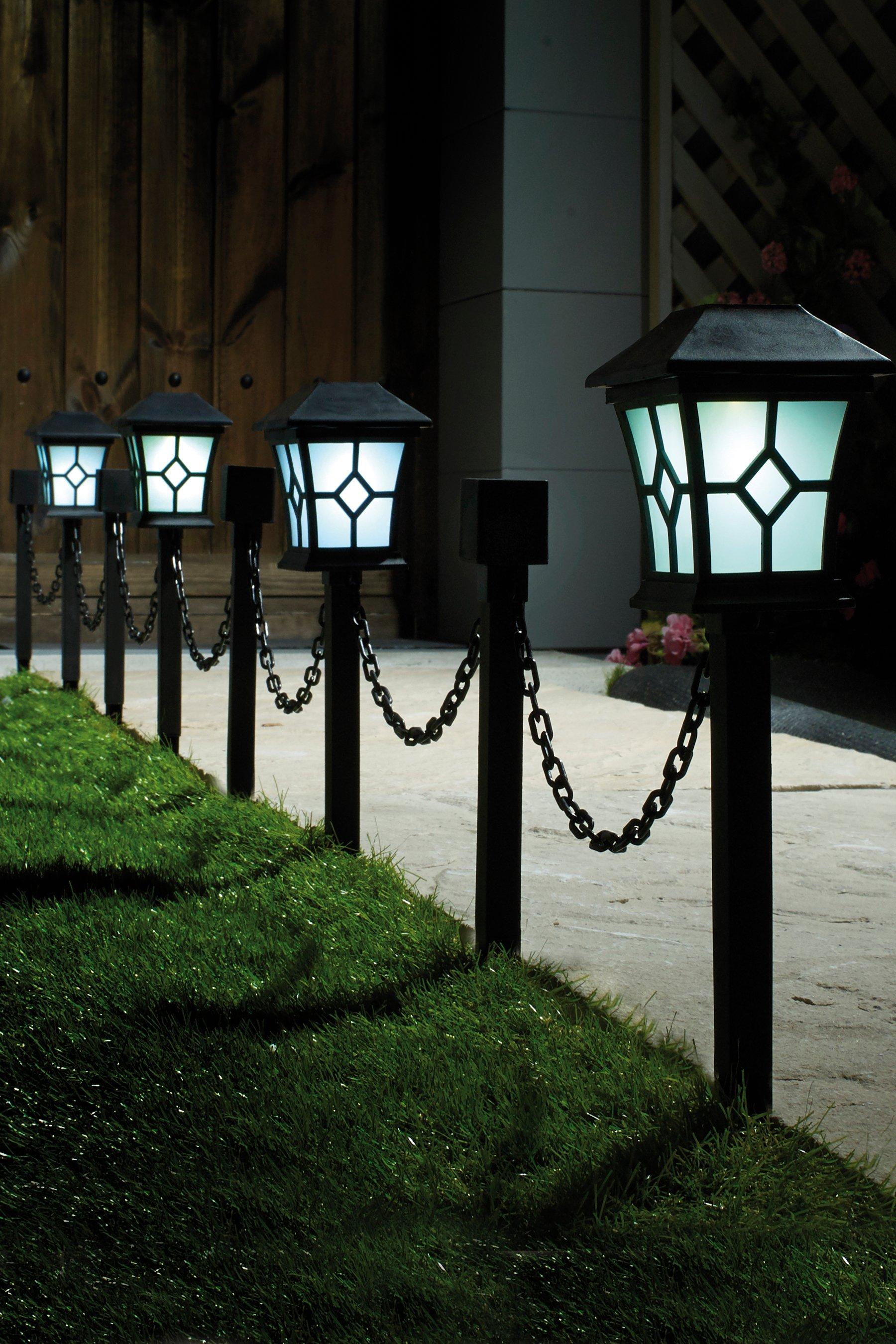 Chain Link Fence Post Solar Lights Electric Fencing | Remez
