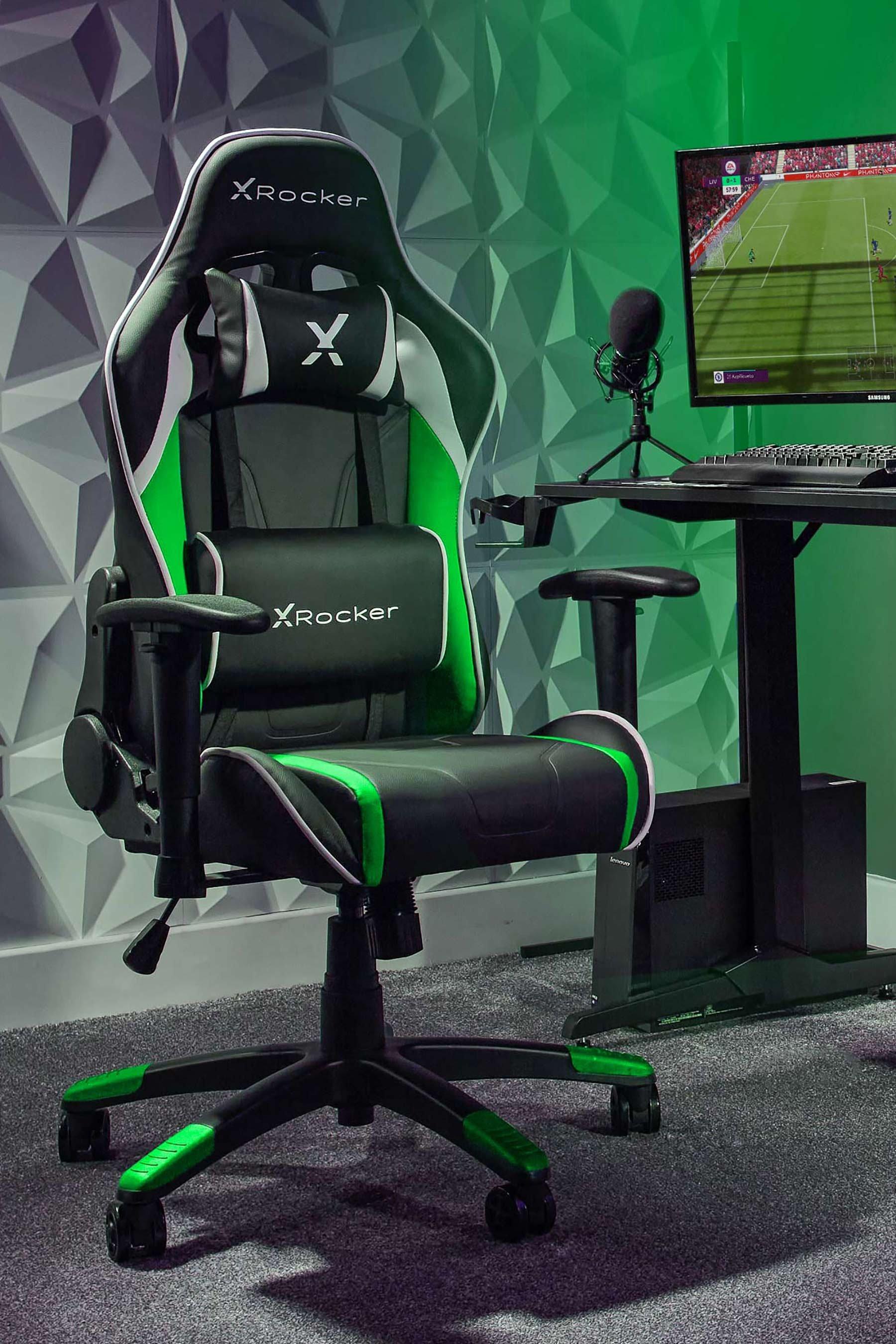 x rocker agility junior pc gaming chair blue | X rocker agility junior ...