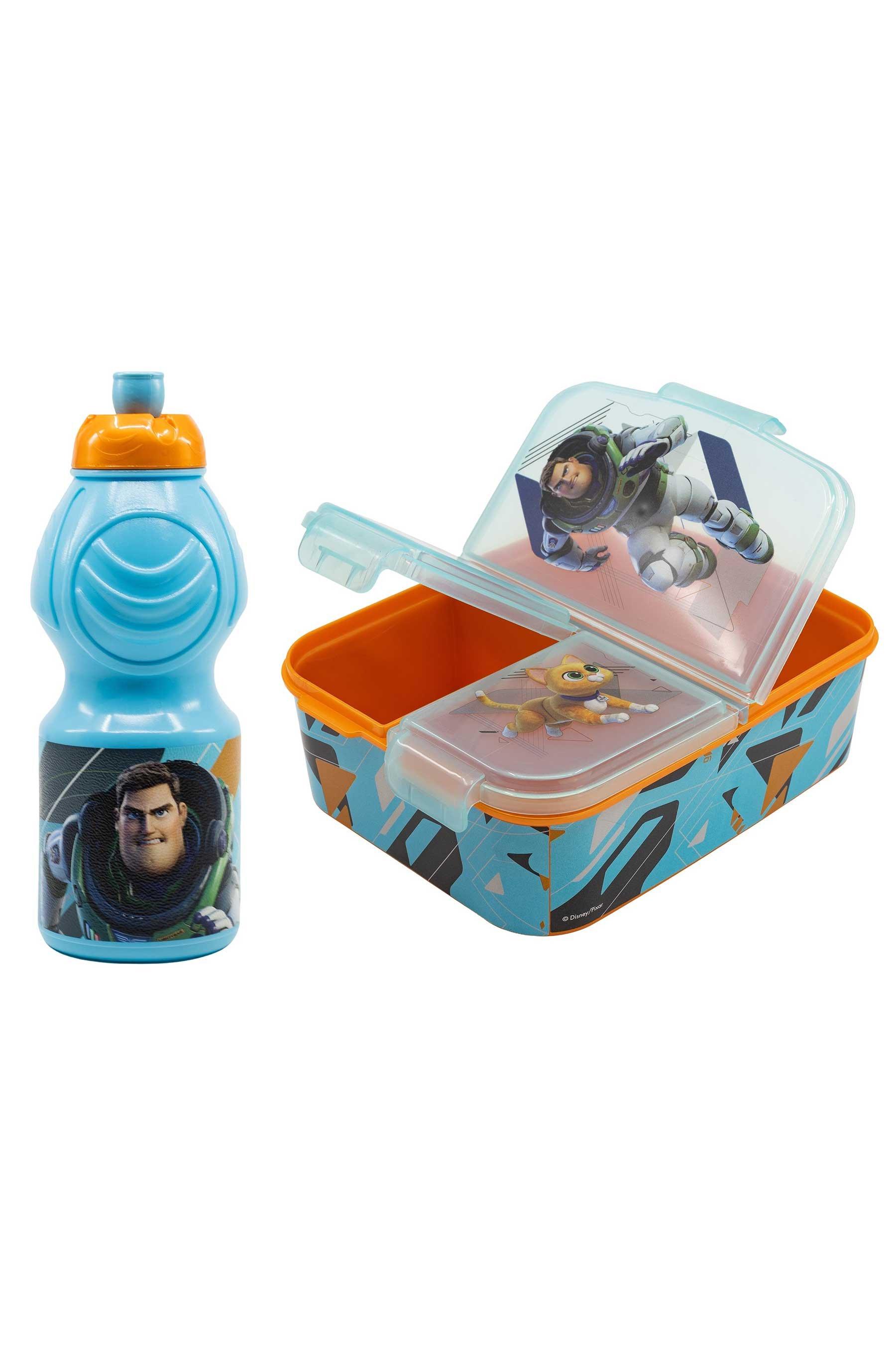 Lightyear Multi Compartment Sandwich Box And Sport Bottle | Disney ...