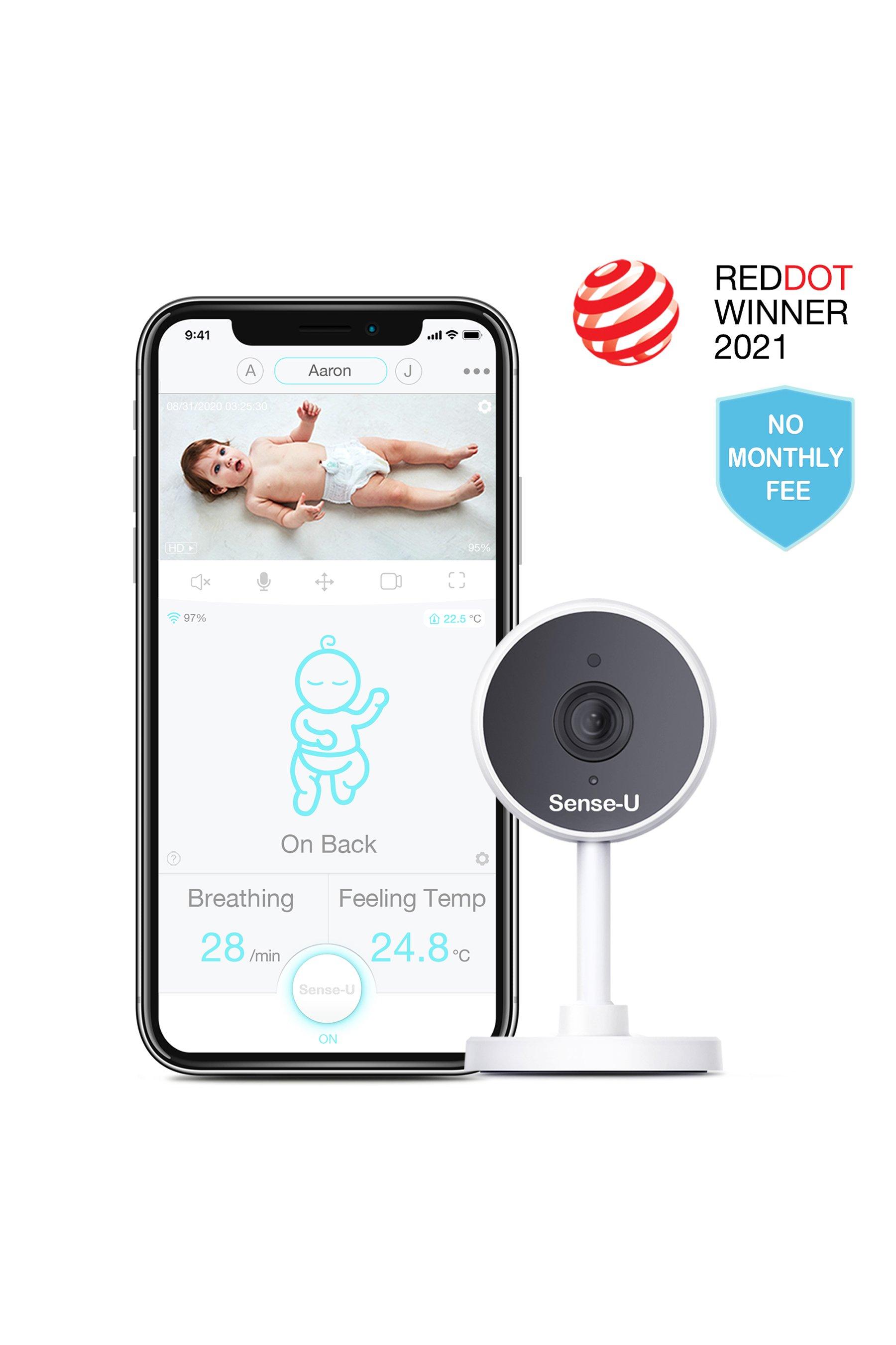 Hubble Dream + Connected Sensor Matt With 1080P Wi-Fi Video Baby Camera ...