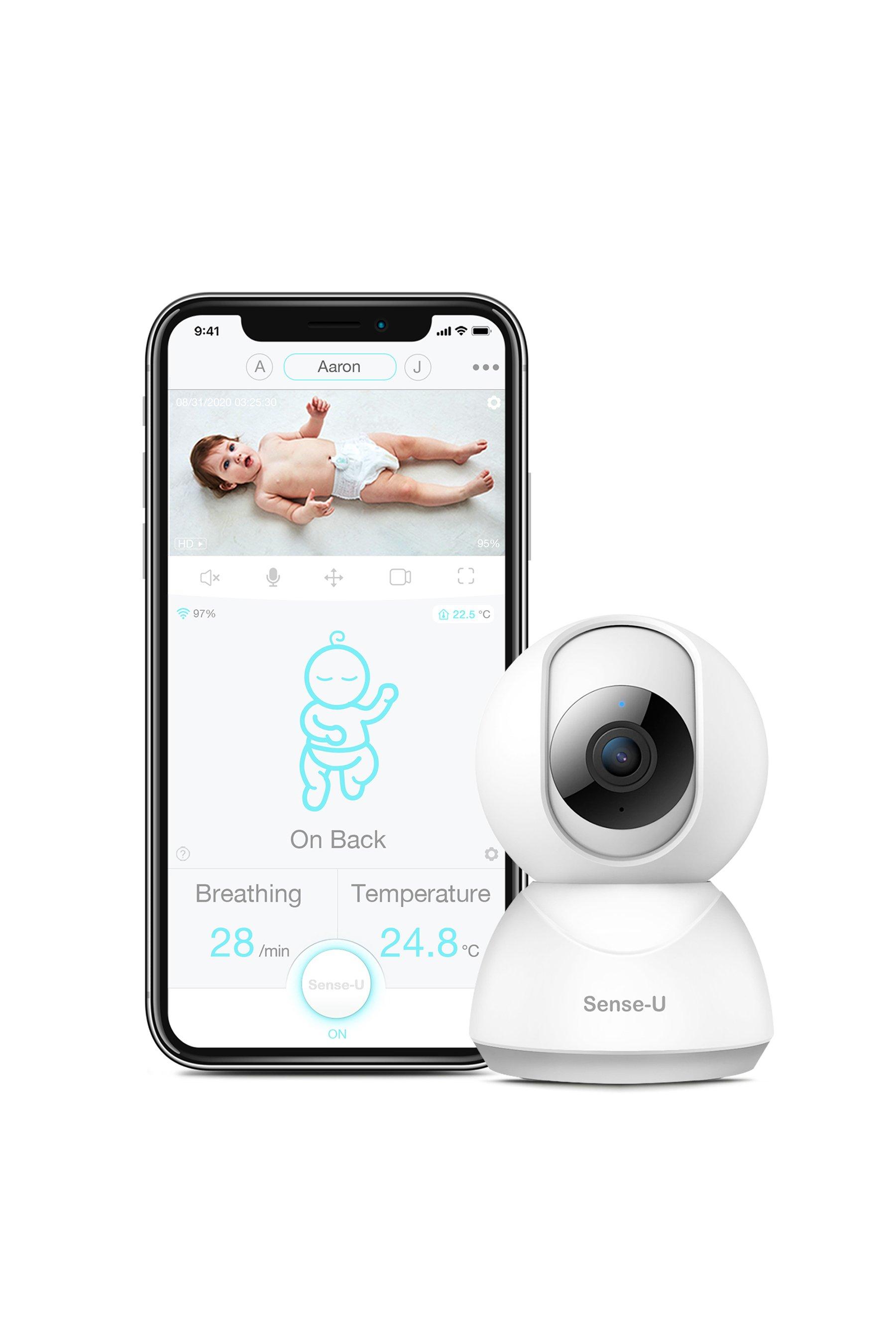 Hubble Dream + Connected Sensor Matt With 1080P Wi-Fi Video Baby Camera ...