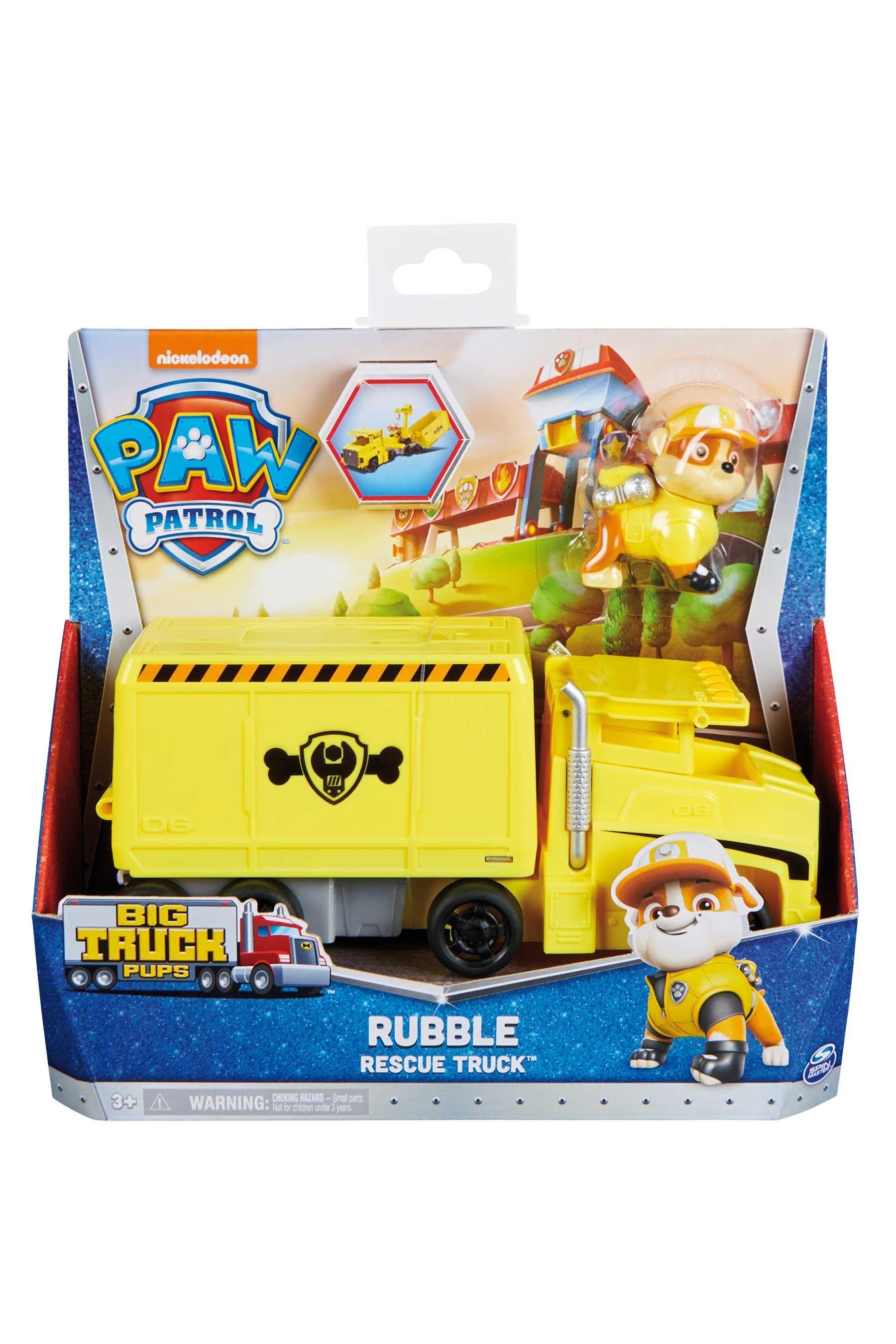 Paw Patrol Big Truck Pups Rescue Rubble Vehicle | Paw Patrol | US