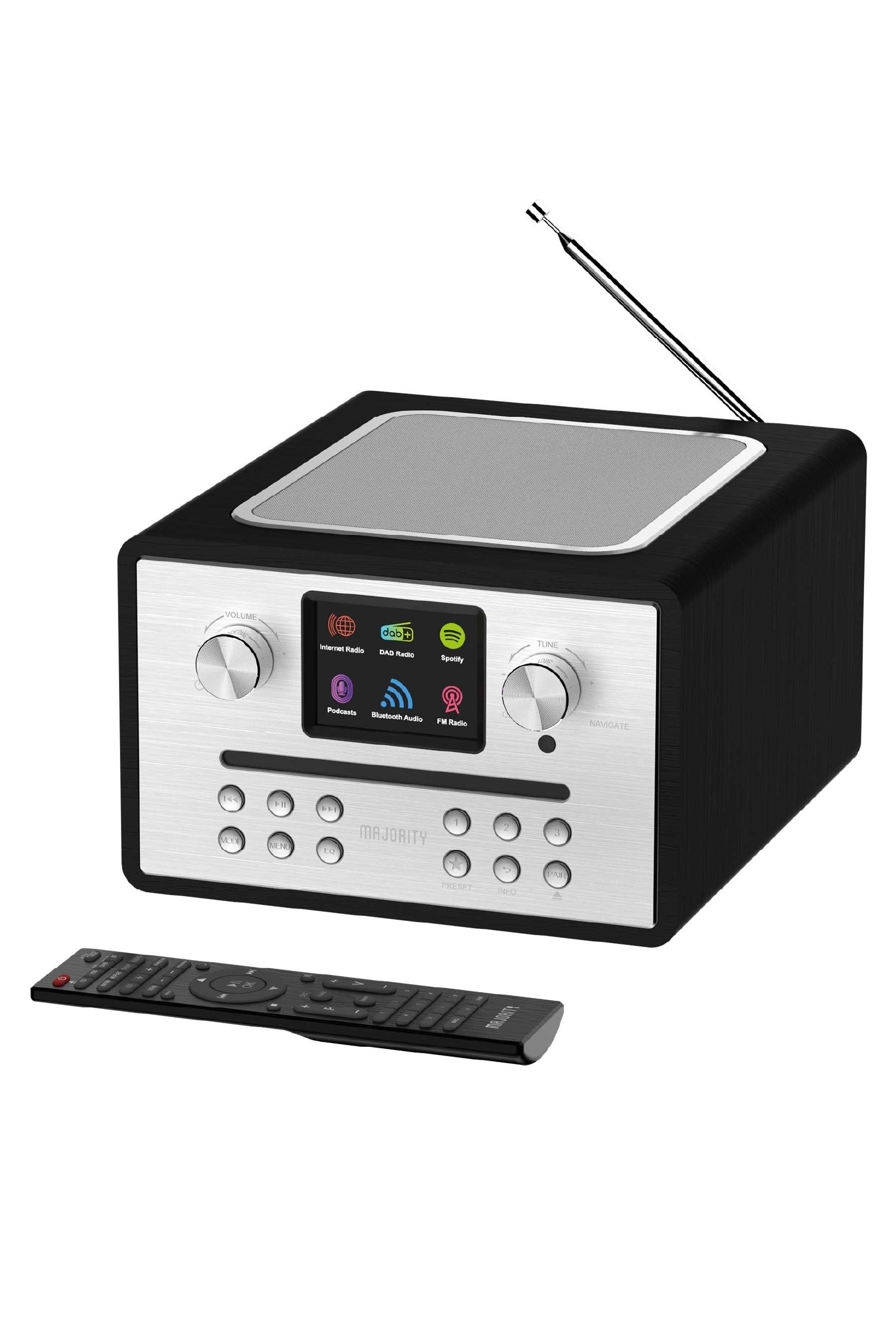 sylvania srcd1025 black portable cd radio boom box | Sylvania srcd1025 ...