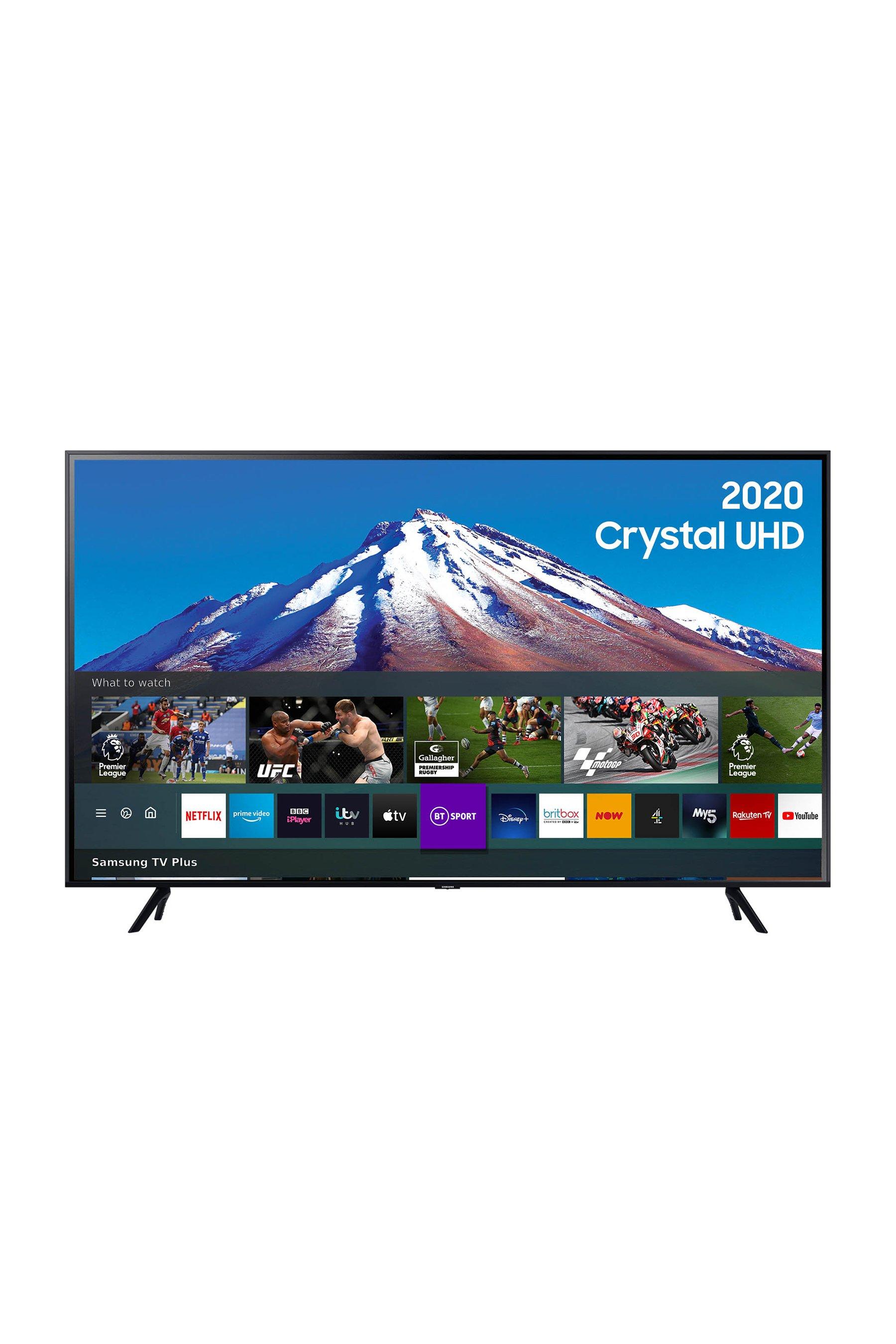 Samsung 2021 55 Inch Au9000 Crystal Uhd 4K Hdr Smart Tv - Black ...