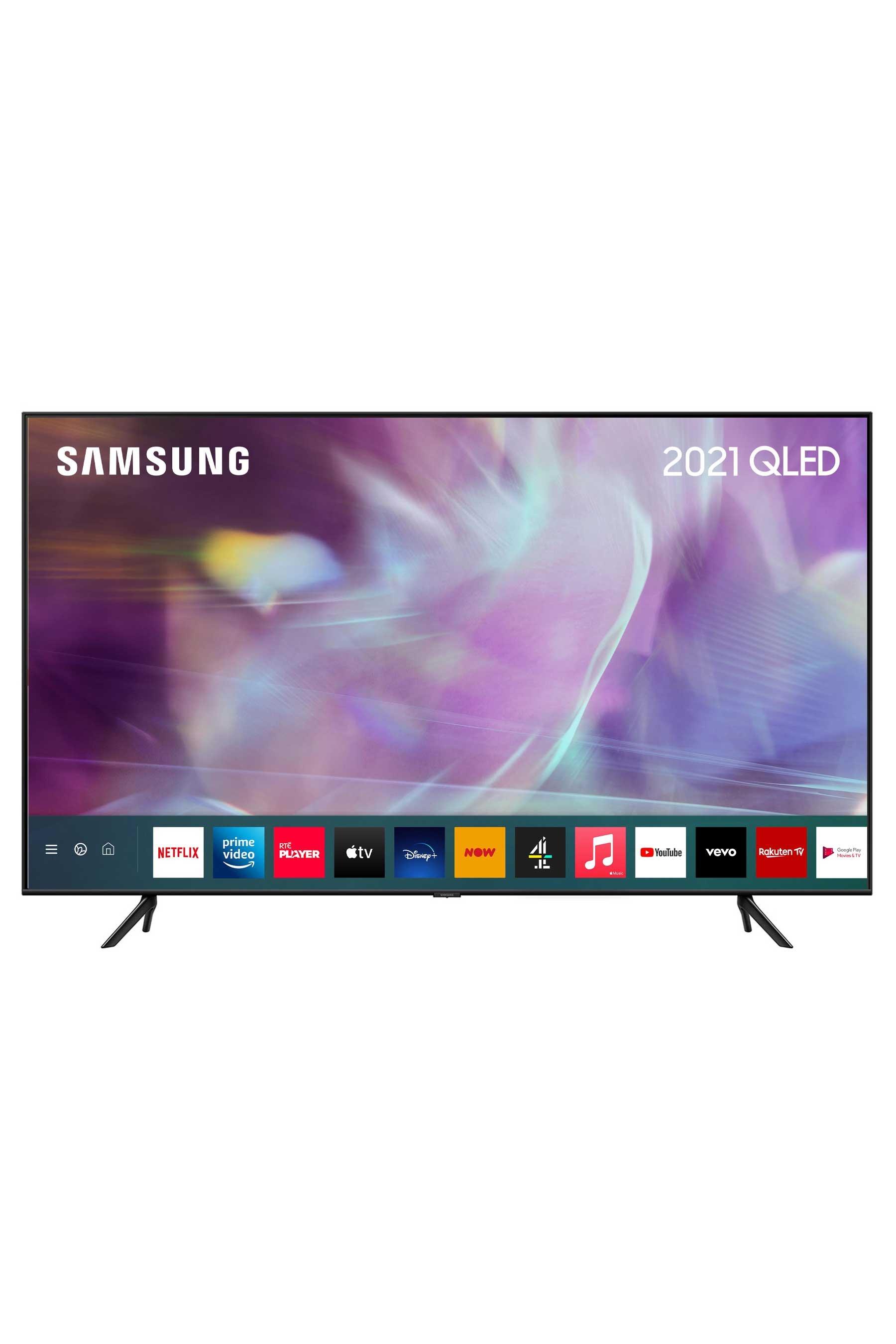 Samsung 55 Inch Qled Qe55q60aauxxu Dual Led 4K Smart Airslim Tv W ...