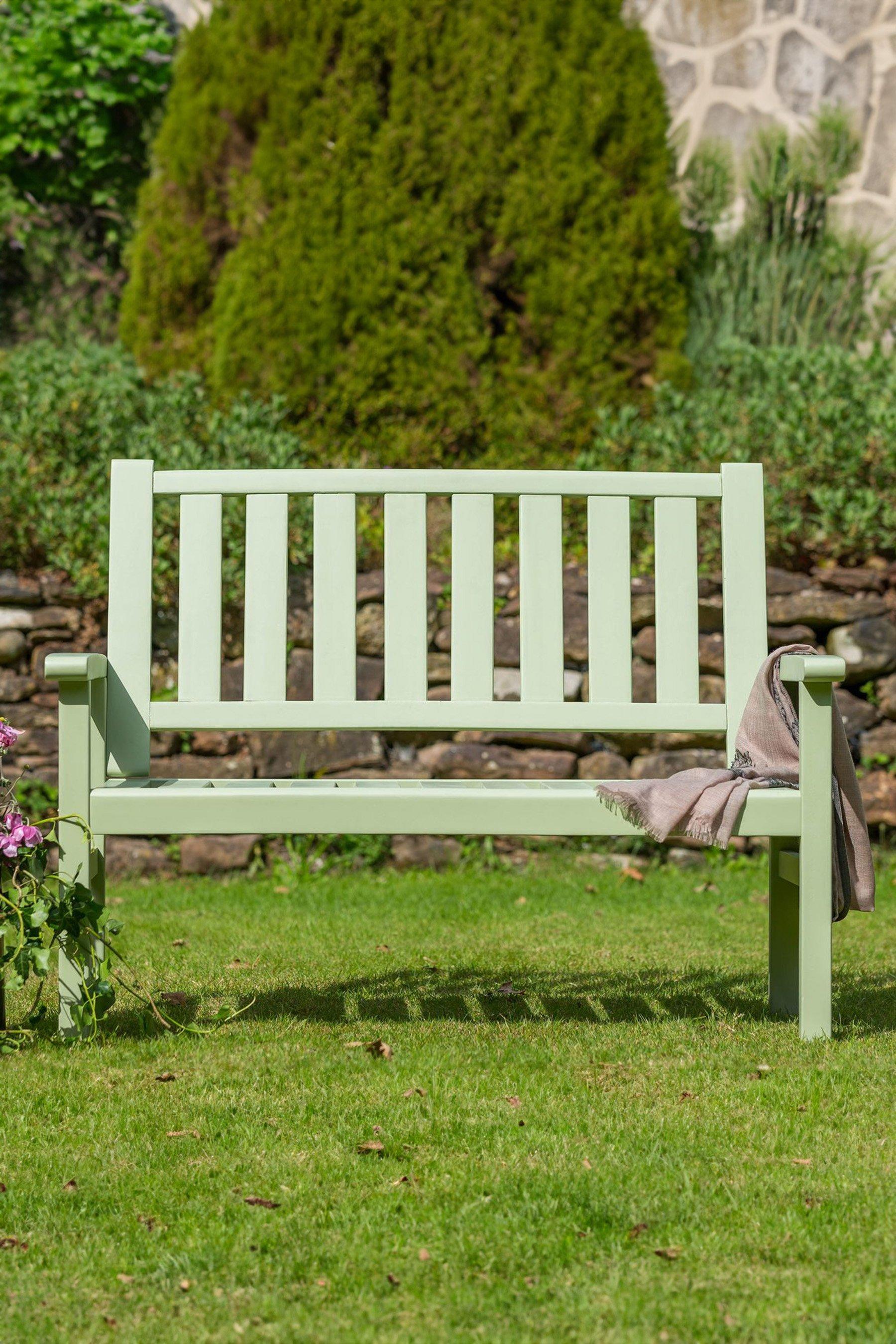 STUDIO Porto Green 2 Seater Bench - buy outdoor Furniture: prices ...